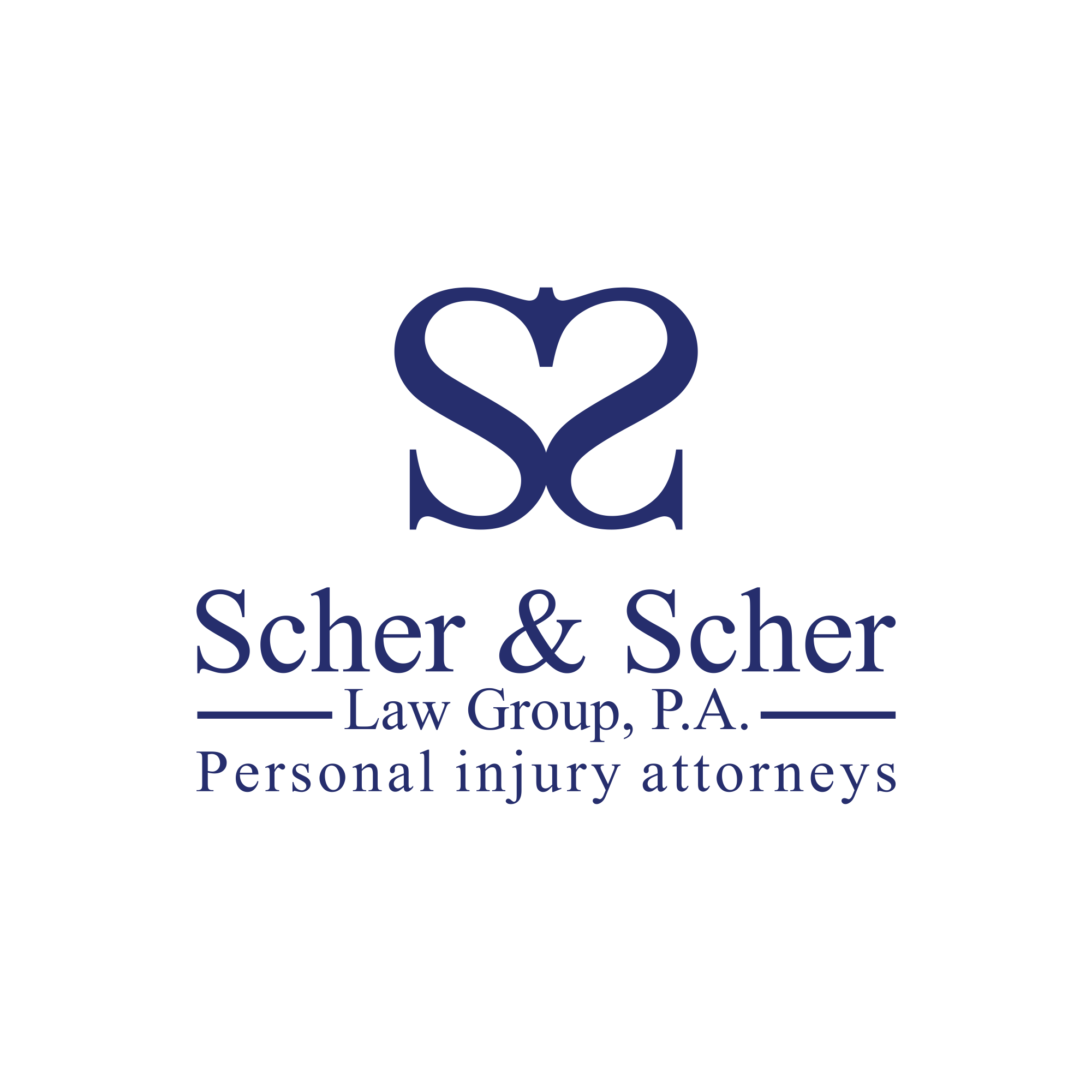 Logo Design for Scher & Scher Law Group, P.A. Personal injury attorneys ...