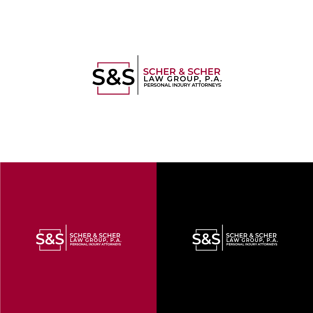 Logo Design for Scher & Scher Law Group, P.A. Personal injury attorneys ...