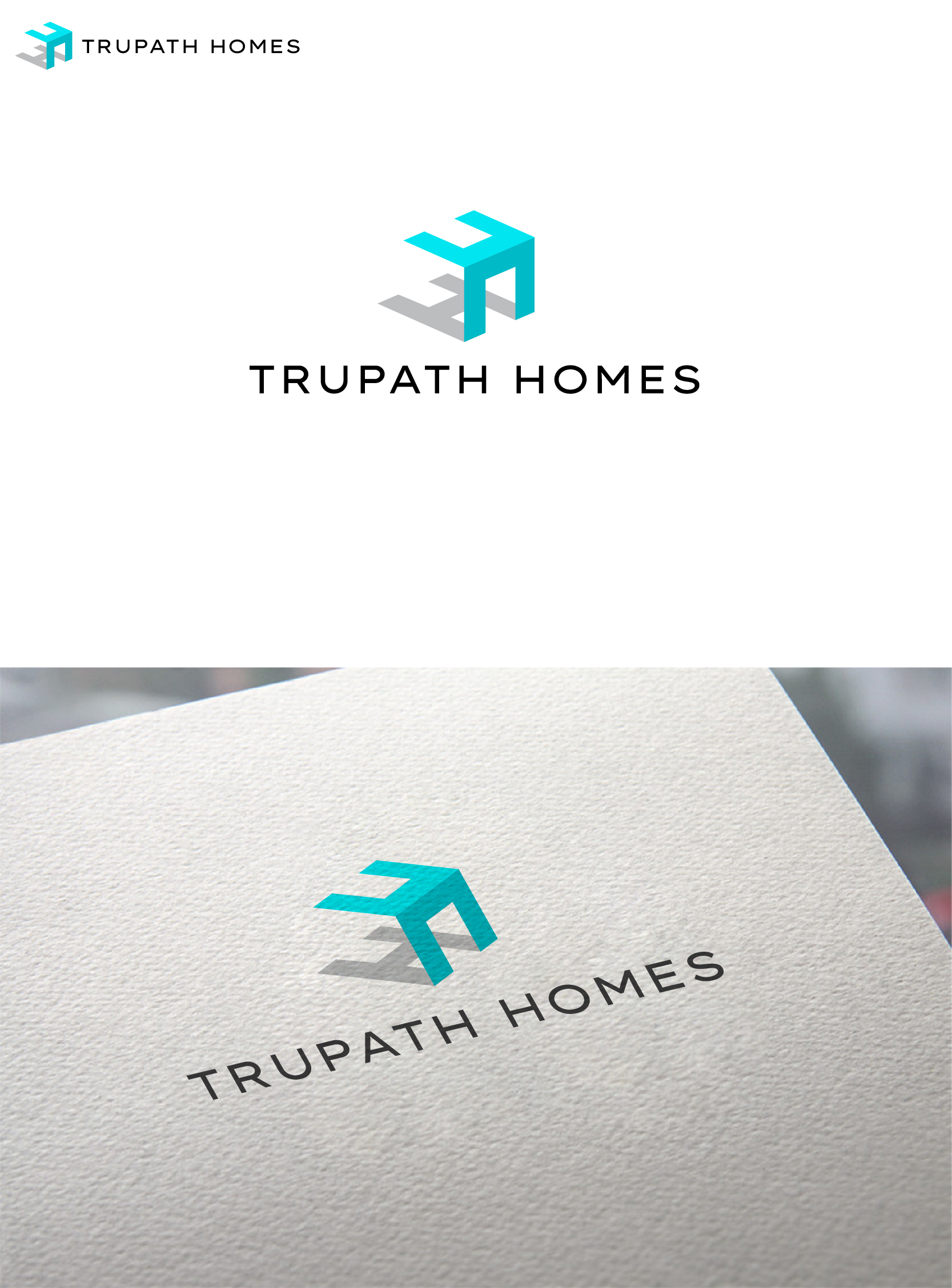 Logo Design for Trupath Homes by dharlan | Design #28129090