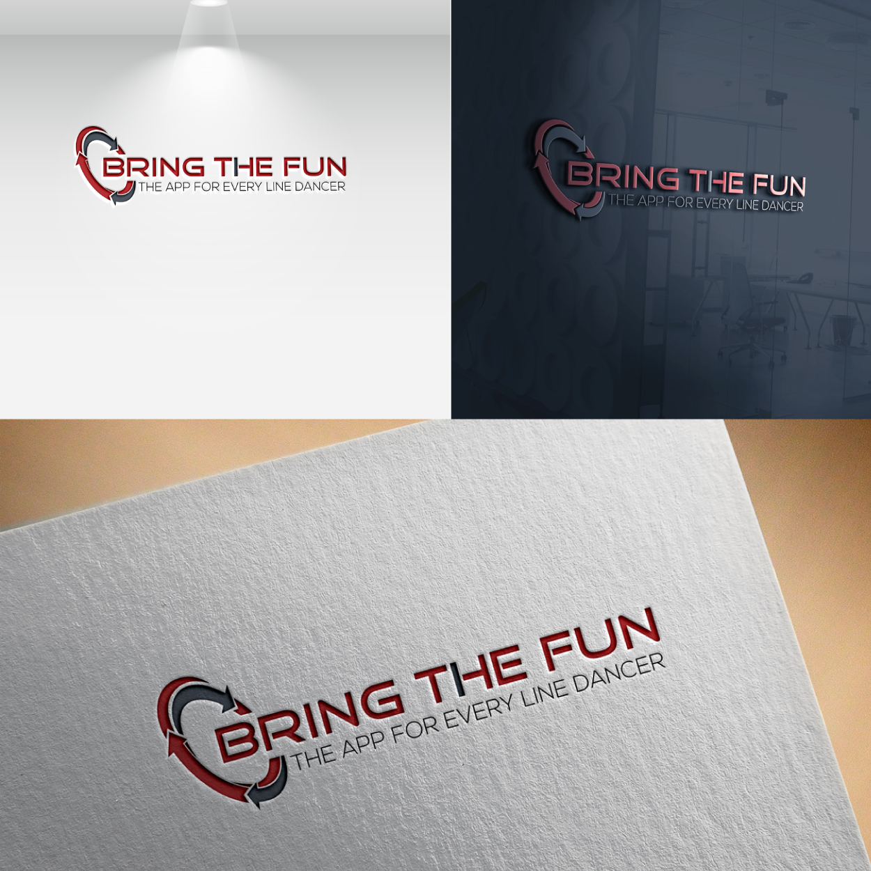 Bold, Serious, Entertainment, Fun and Dancing Logo Design for Bring The ...