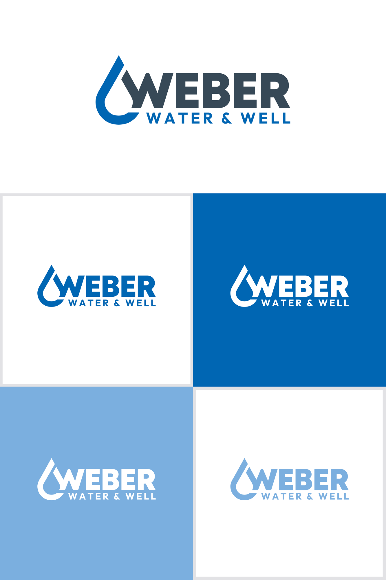 Logo Design for Weber Water & Well by tavi | Design #28129999