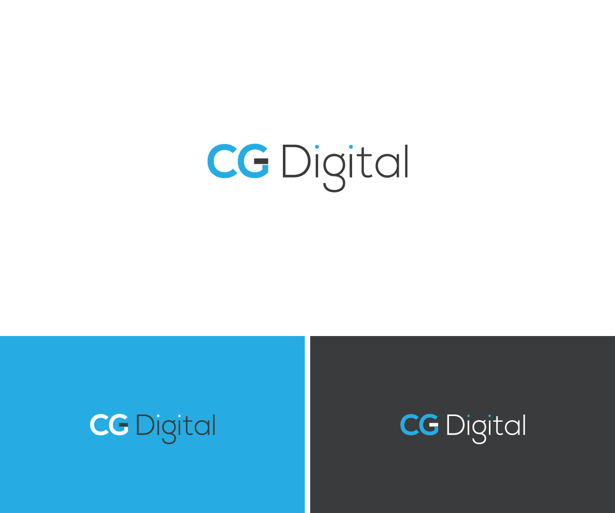 Modern, Professional Logo Design for CG Digital by nicia cita | Design ...
