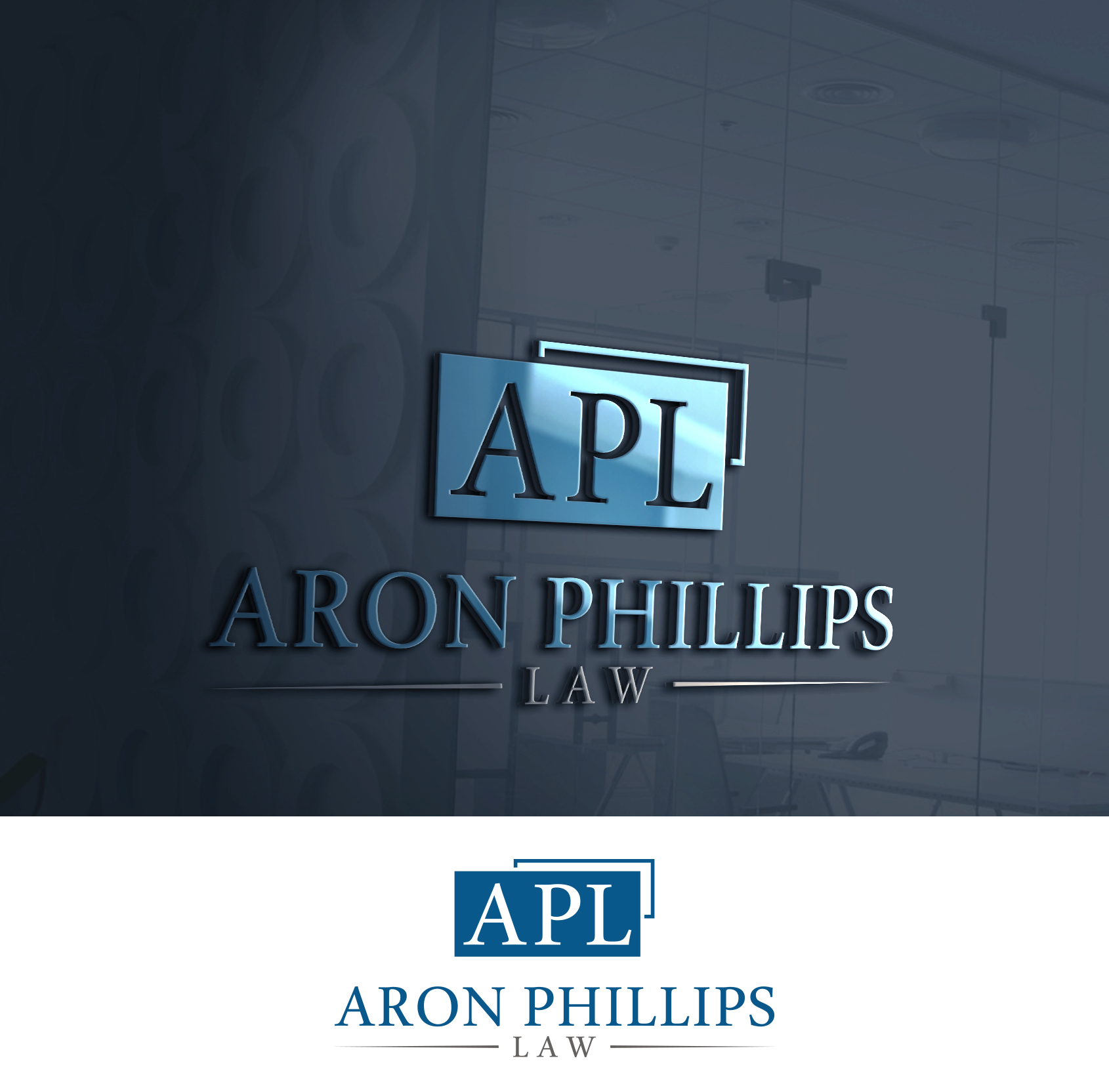 Serious, Professional, Legal, Law Firm Logo Design for APL - Aron ...