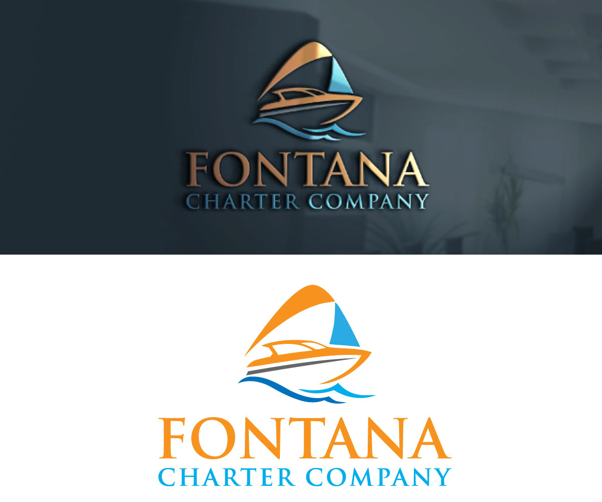 Logo Design for Fontana Charter Company by sawad_lohage | Design #28140936