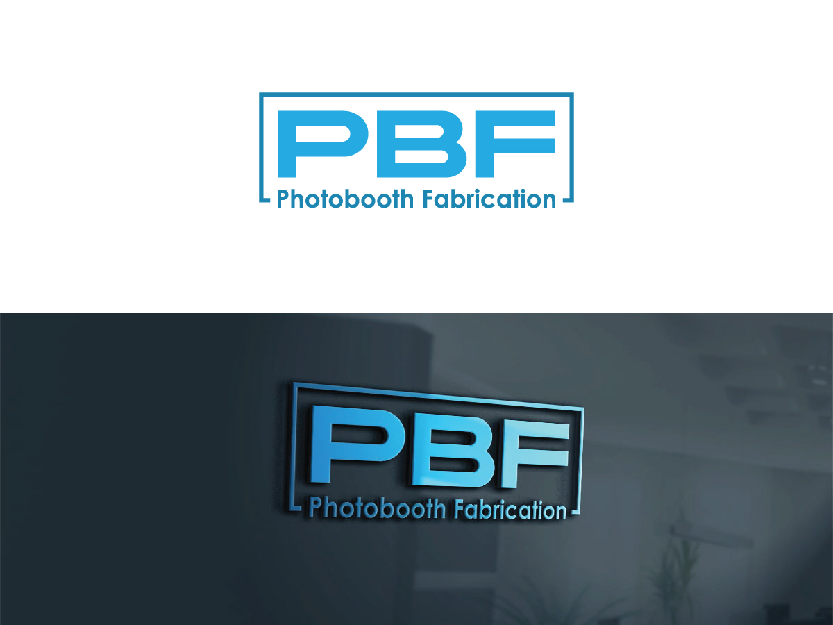 Elegant, Playful Logo Design for PBF Photobooth Fabrication by Qahaj ...