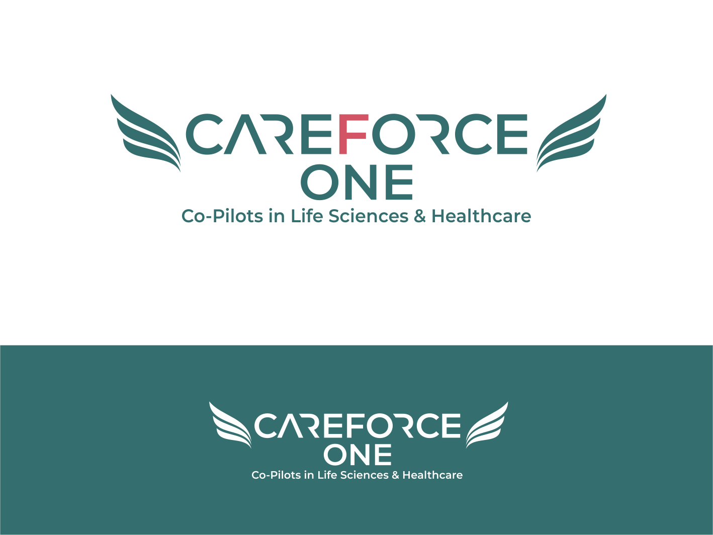 Feminine, Elegant, HR Logo Design for CareForce One - Co-Pilots in Life Sciences & Healthcare by ...