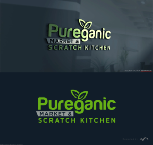 Pureganic Market & Scratch Kitchen Logo Competition | 35 Logo Designs ...