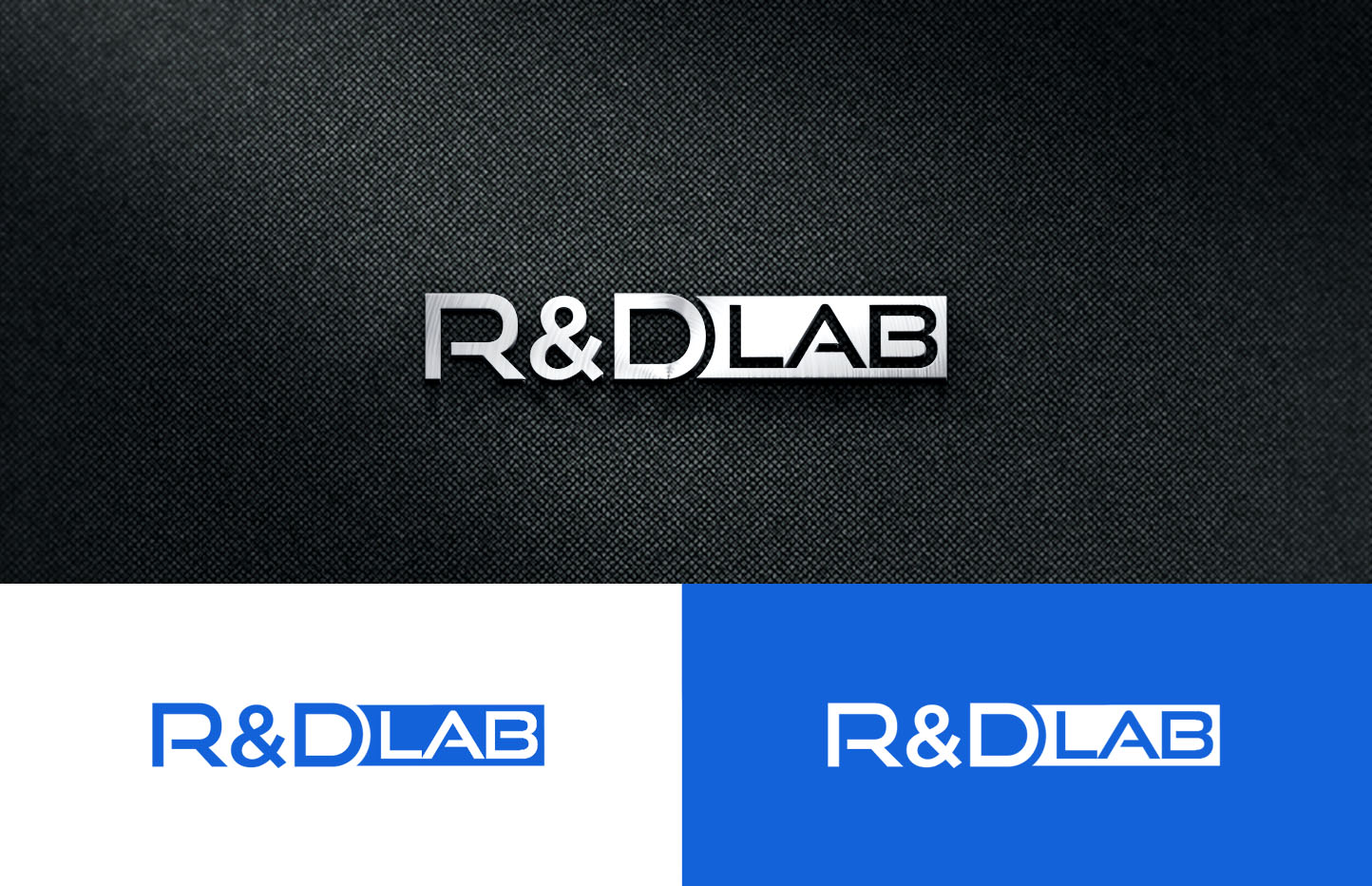 Logo Design for R&D Lab / Le premier think-tank dédié à la ...