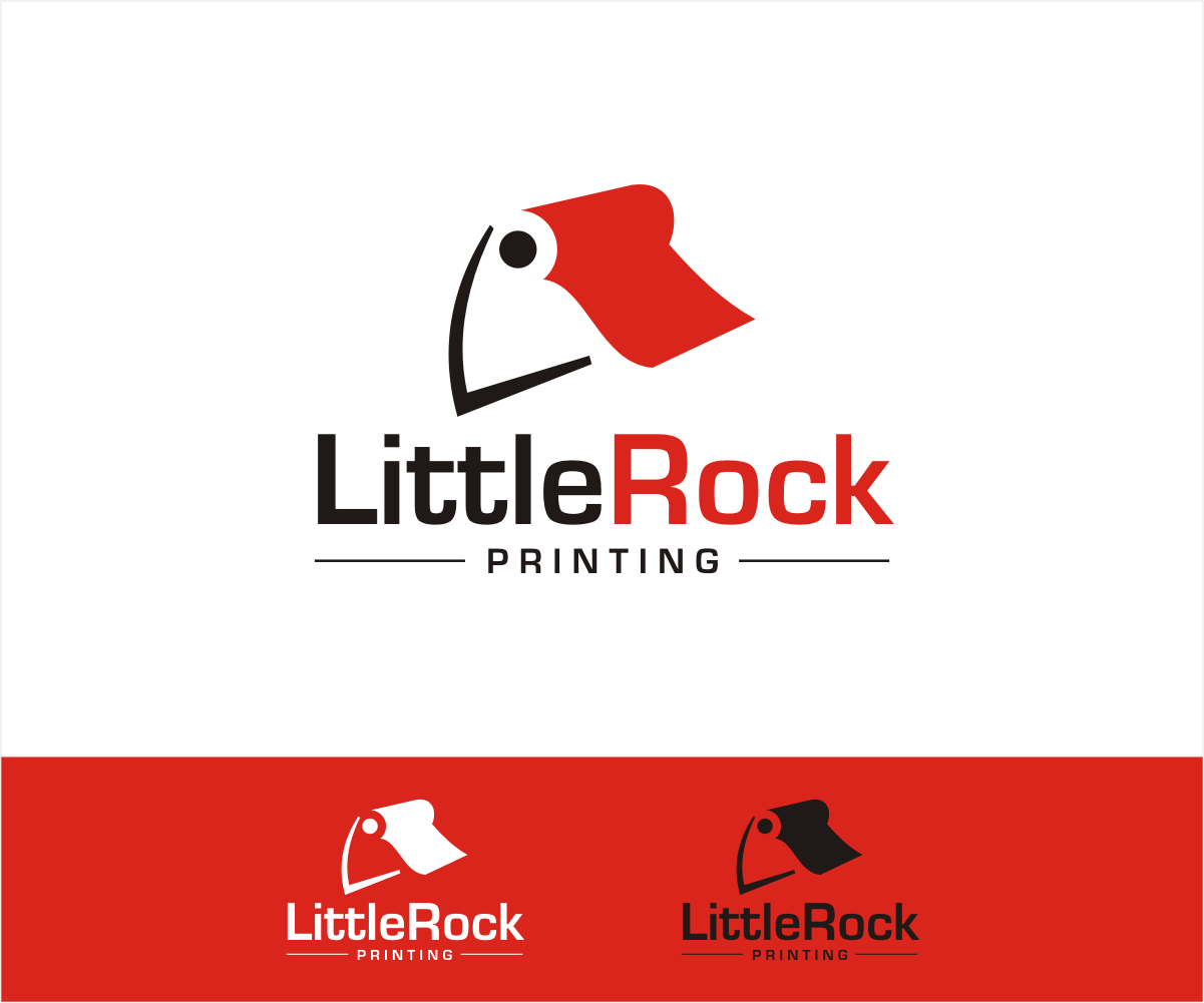 Logo Design for Little Rock Printing by f i l d a | Design #28195673