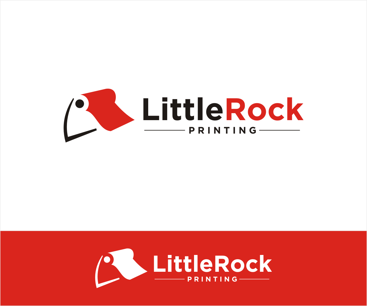 Logo Design for Little Rock Printing by f i l d a | Design #28195675