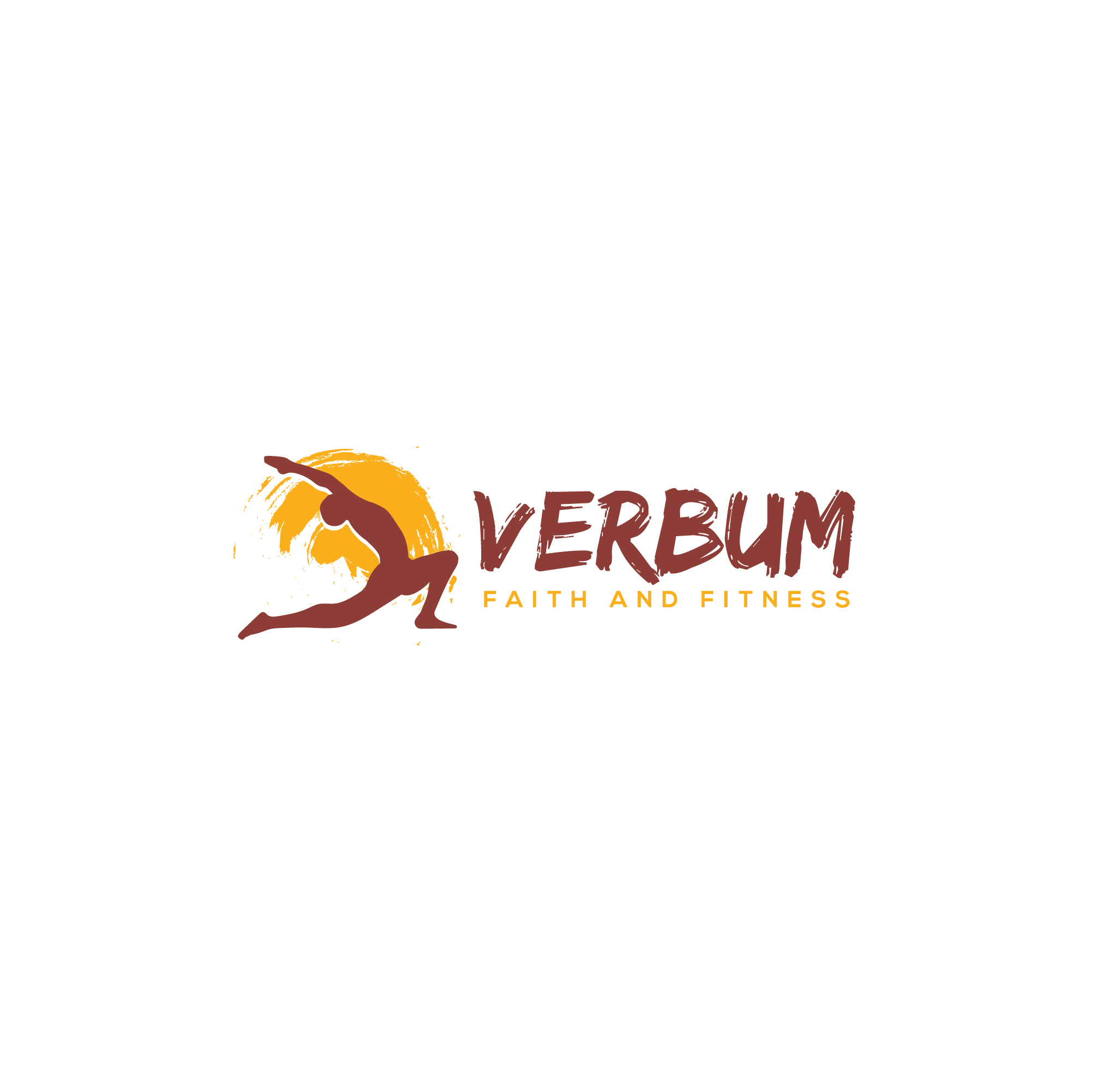 Elegant, Playful, Faith(Christianity) and fitness. Logo Design for VERBUM by DesignFriday ...