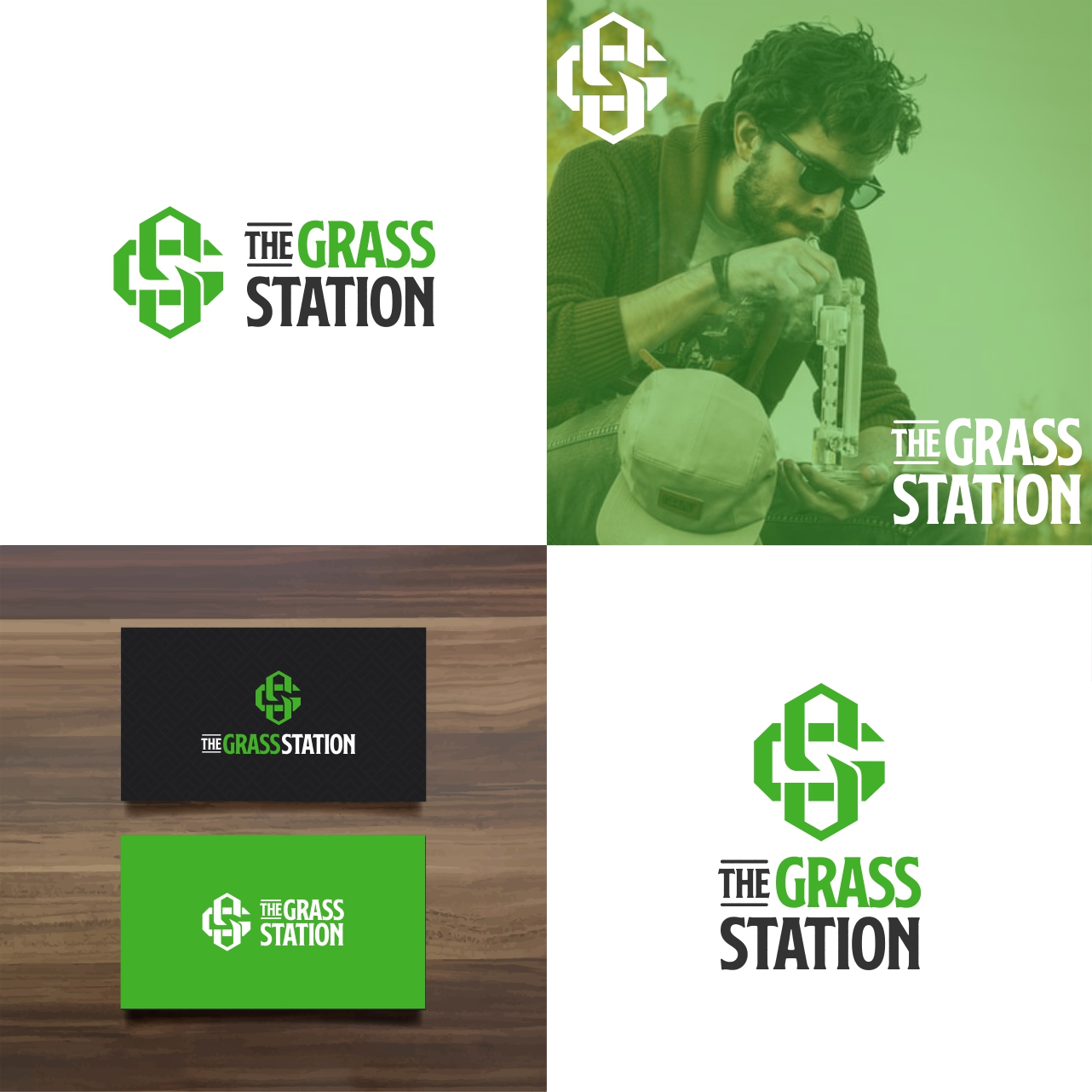 Logo Design for The Grass Station by X-DNA | Design #28202733