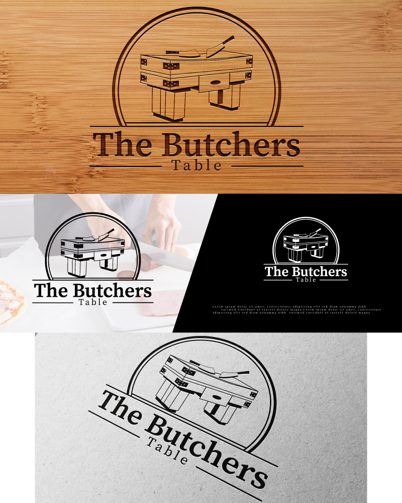 Modern, Serious, Butcher / Meat Retailer Logo Design for The Butchers ...