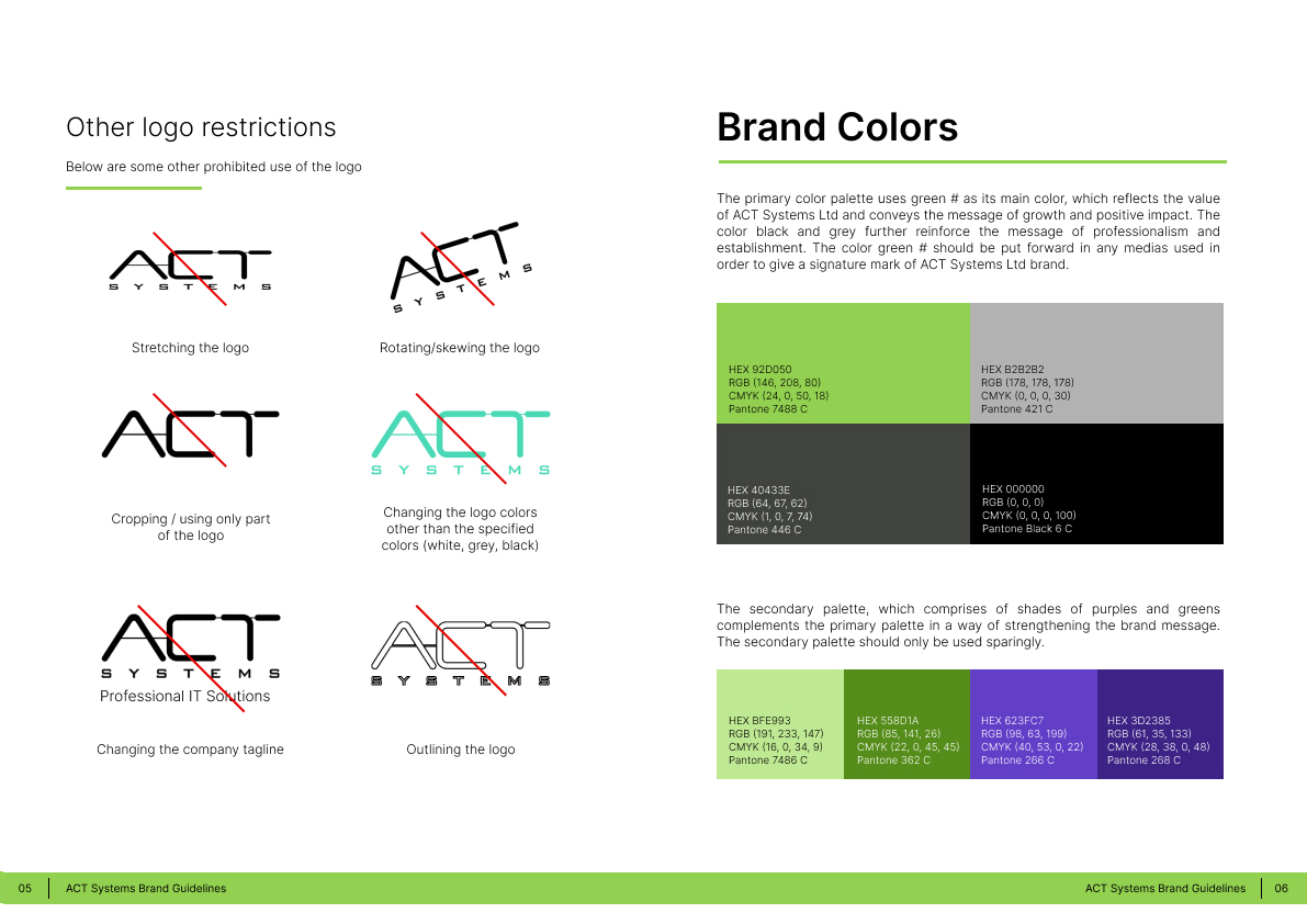 Professional, Upmarket Graphic Design for ACT Systems by aintzane ...