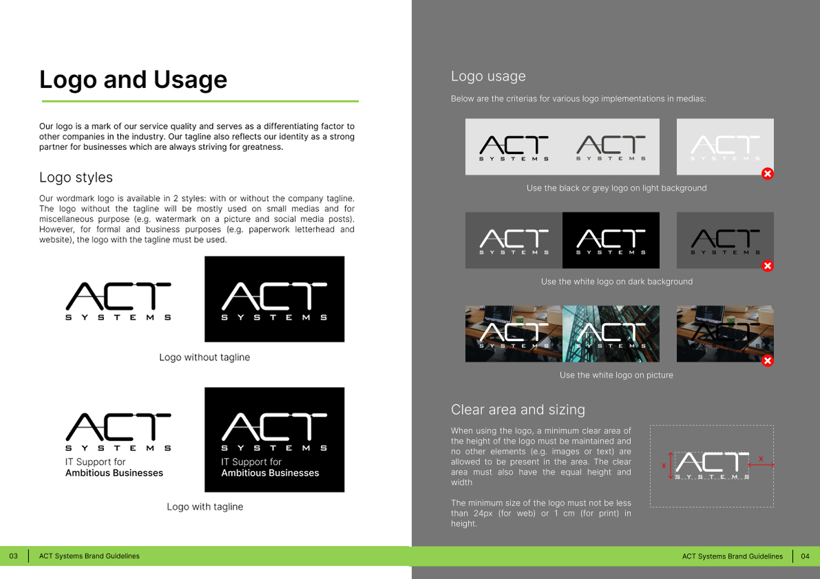 Professional, Upmarket Graphic Design for ACT Systems by aintzane ...