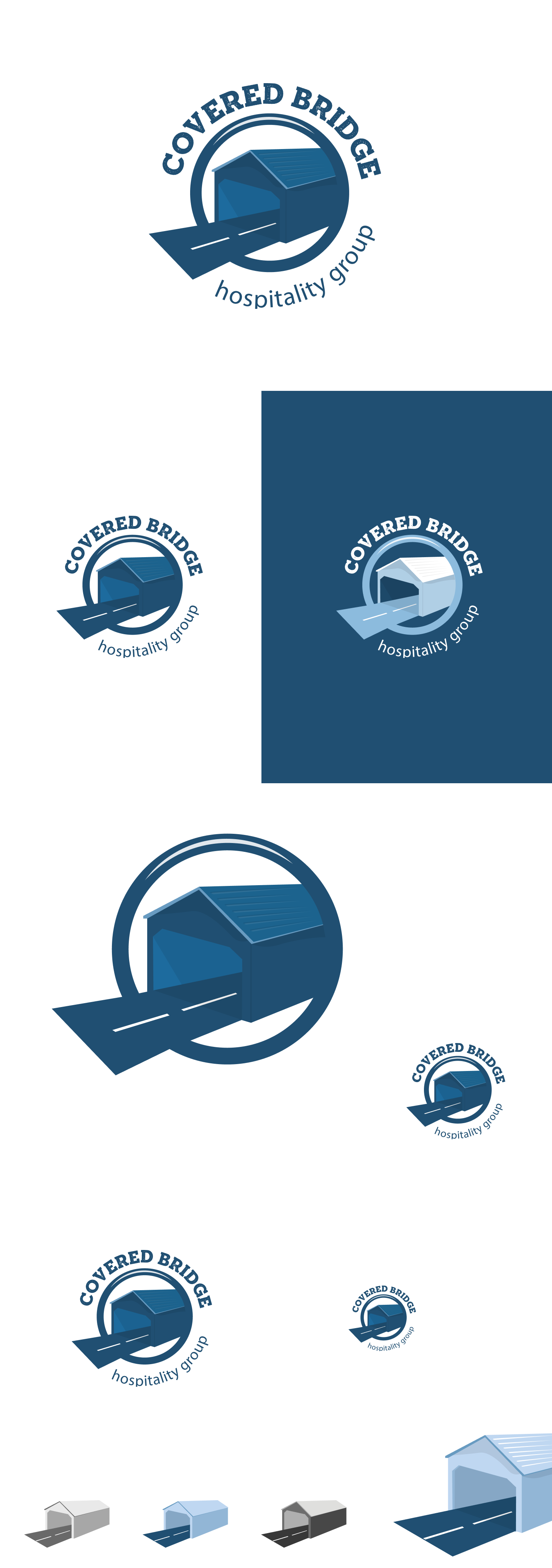 Elegant, Playful, Hospitality Industry Logo Design for Covered bridge ...