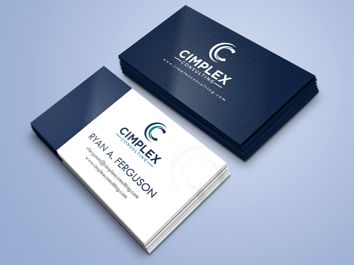 Elegant, Serious, Consulting Business Card Design for a Company by ...