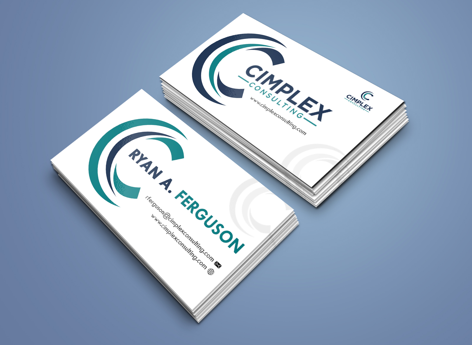 Elegant, Serious, Consulting Business Card Design for a Company by ...