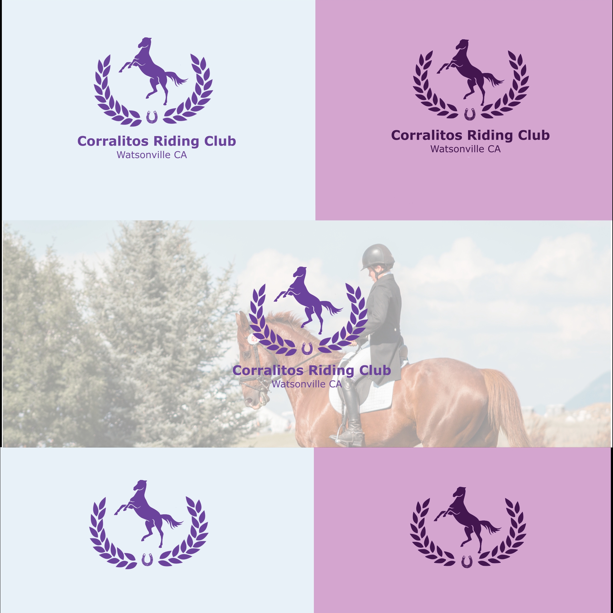 Upmarket, Modern, equestrian, horses, farm wedddings, events, Logo ...