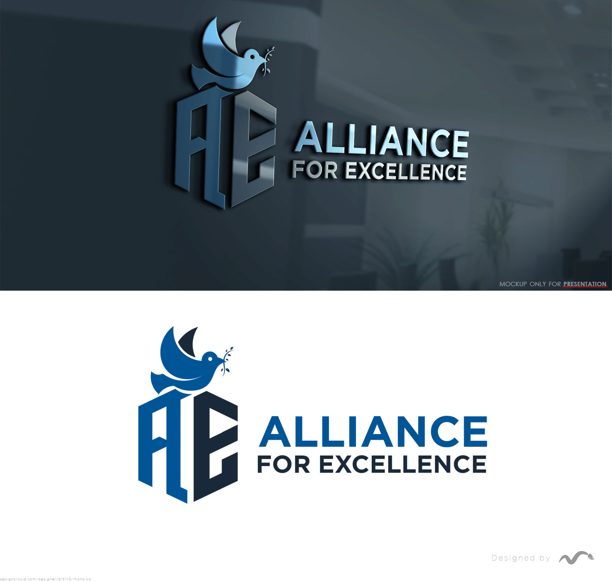 Bold, Colorful Logo Design for AE by Mono.co | Design #28228169