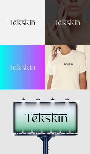 Bold, Modern Logo Design for Tekskin can be written tekskin Tekskin or ...