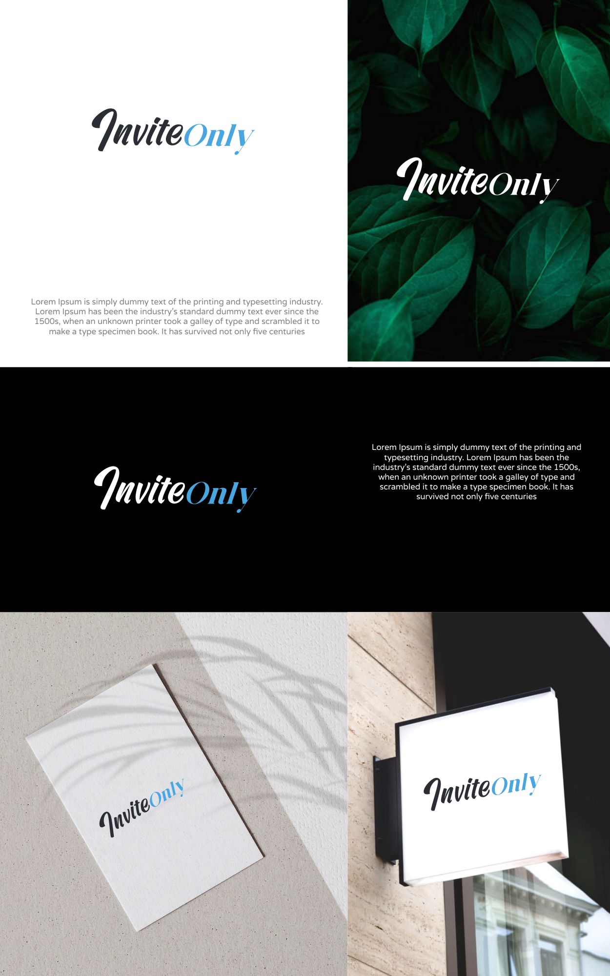 Logo Design for Invite Only by Apple Dsigner | Design #28233620
