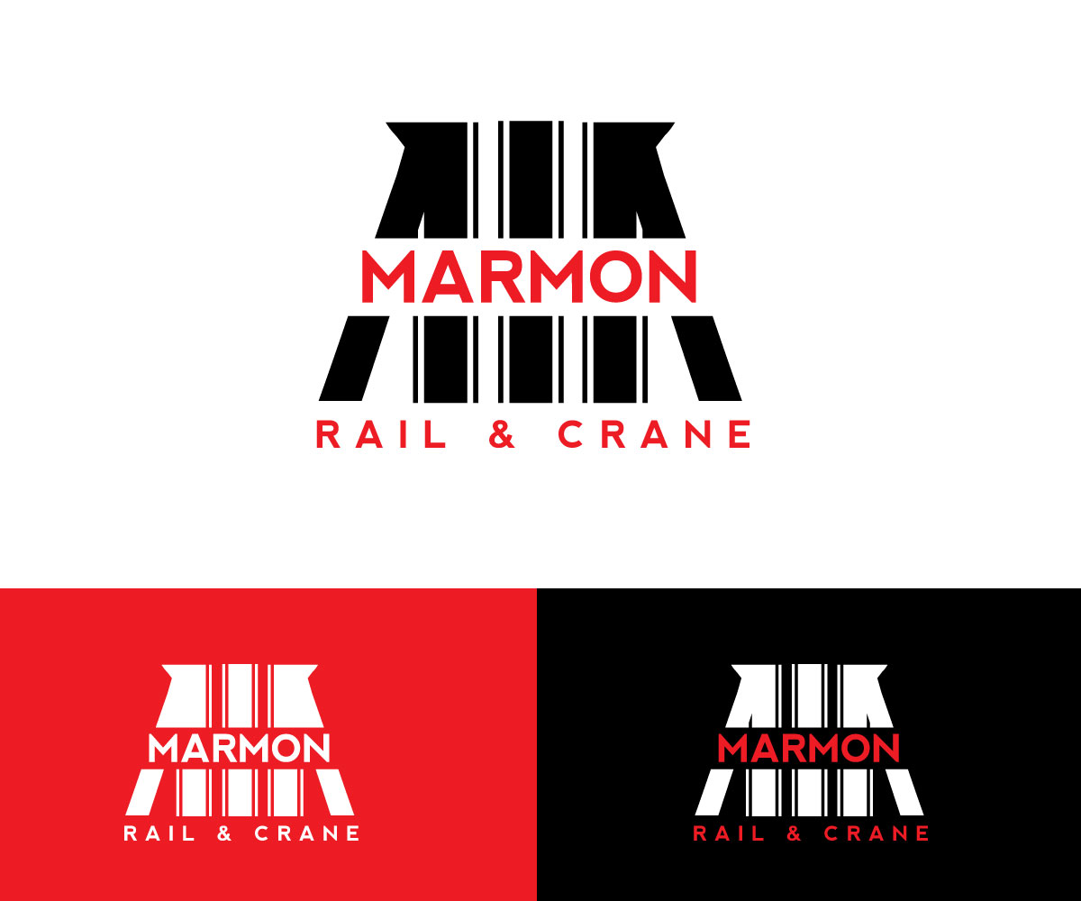 Logo Design for Marmon Rail & Crane by SimonKu | Design #28241642