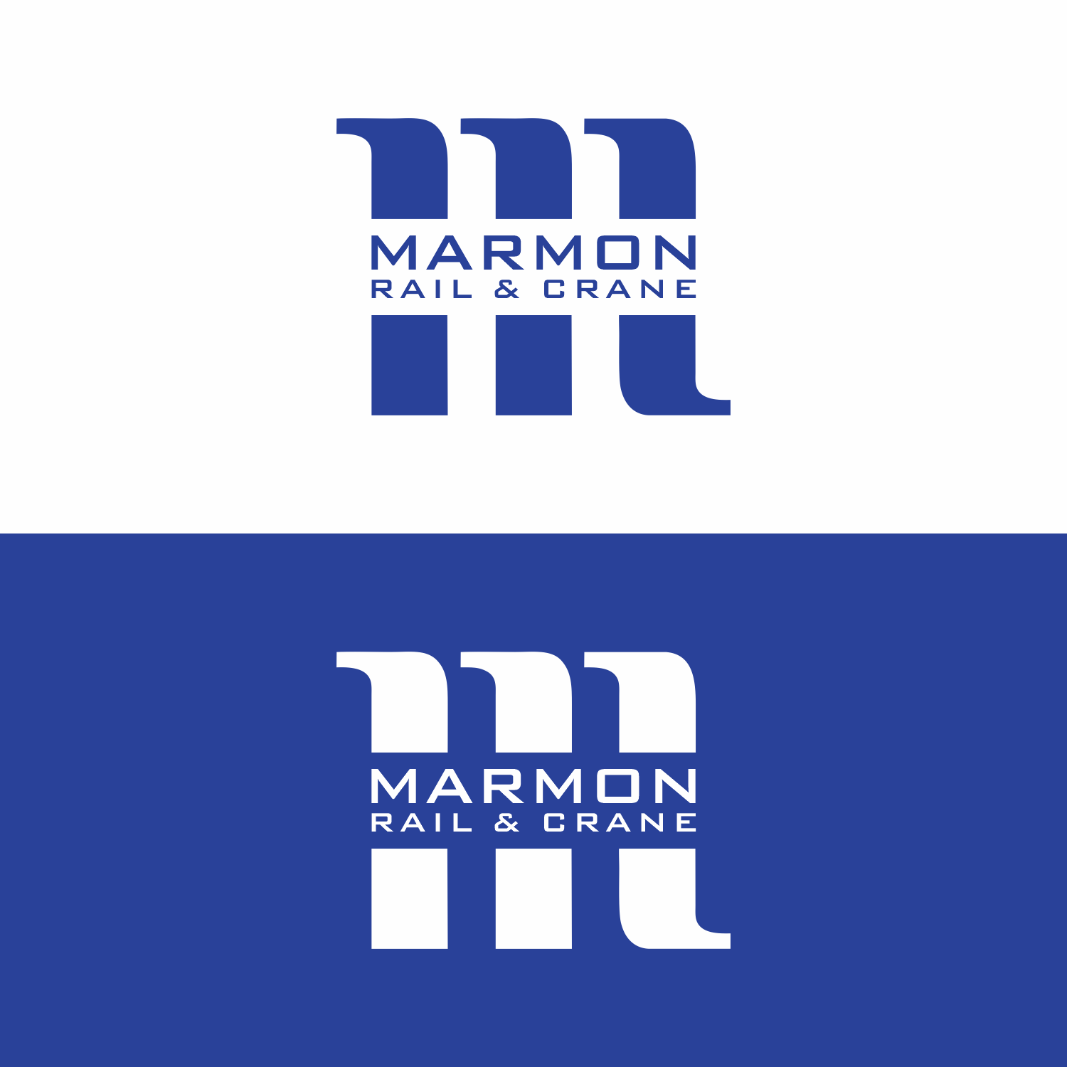 Logo Design for Marmon Rail & Crane by jengges | Design #28237419