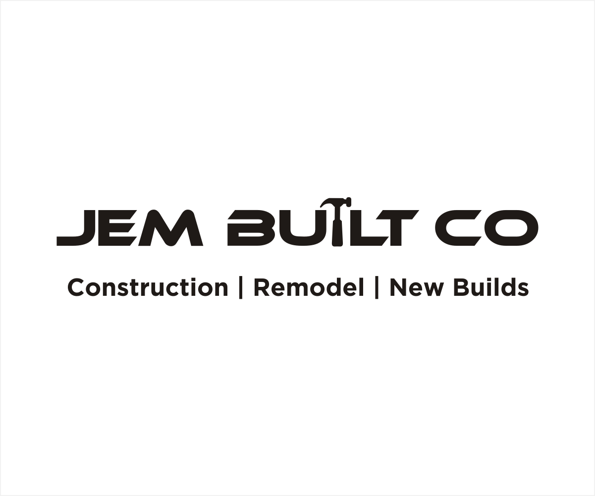Bold, Serious, Construction Logo Design for JEM BUILT CO | Construction ...