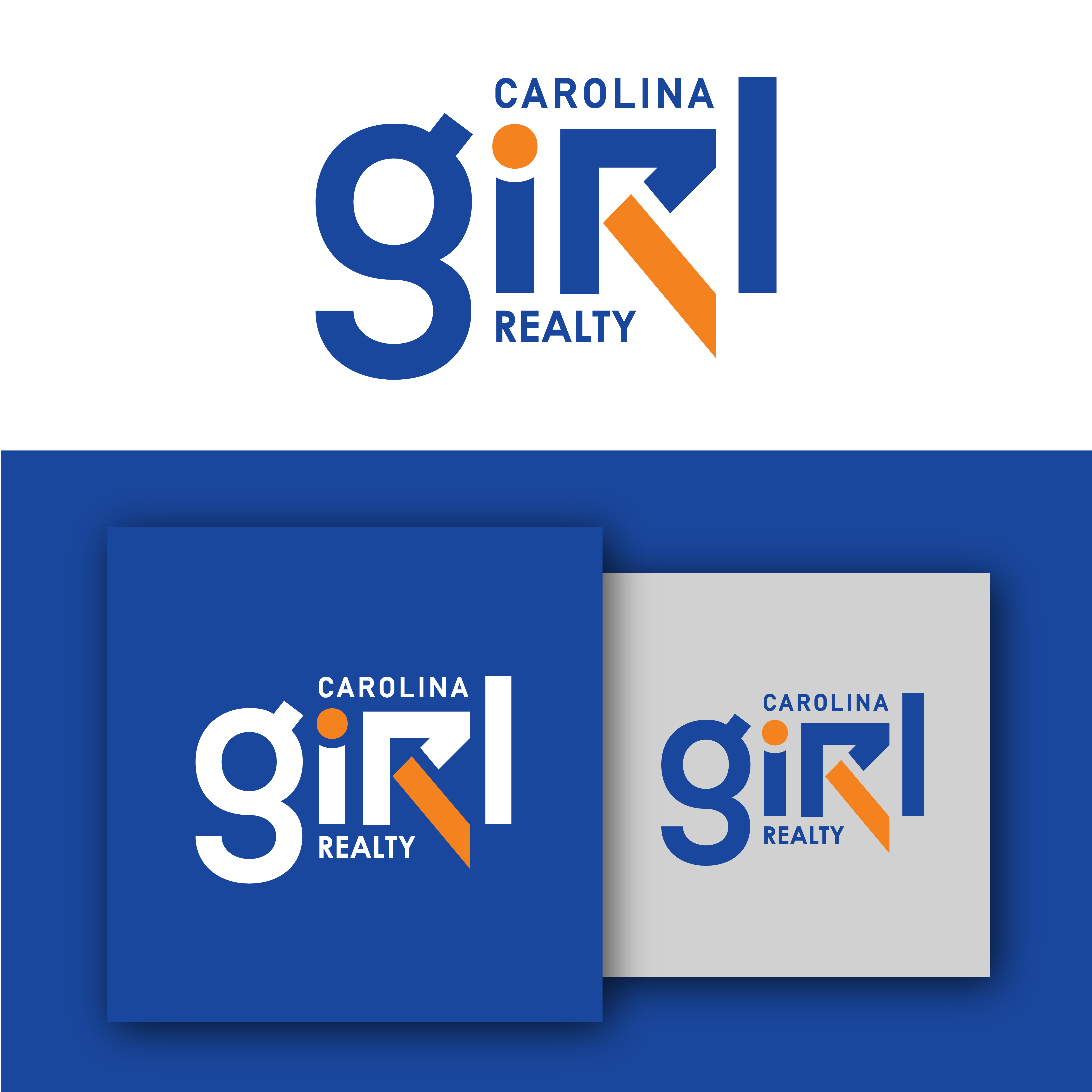 Bold, Modern, Real Estate Logo Design for Carolina Girl Realty by Arya ...