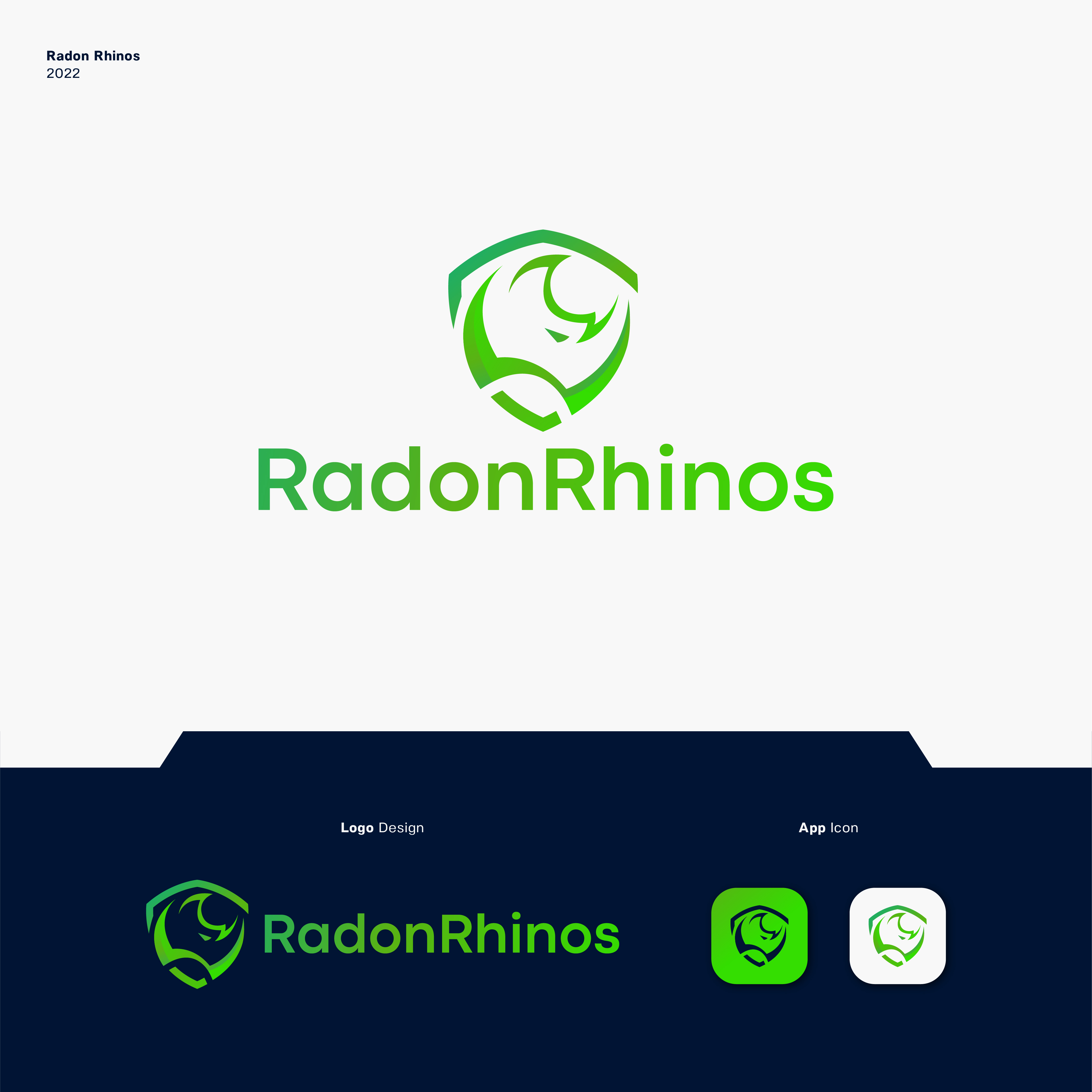 Bold, Playful, Radon Mitigation Logo Design for Radon Rhinos by ...
