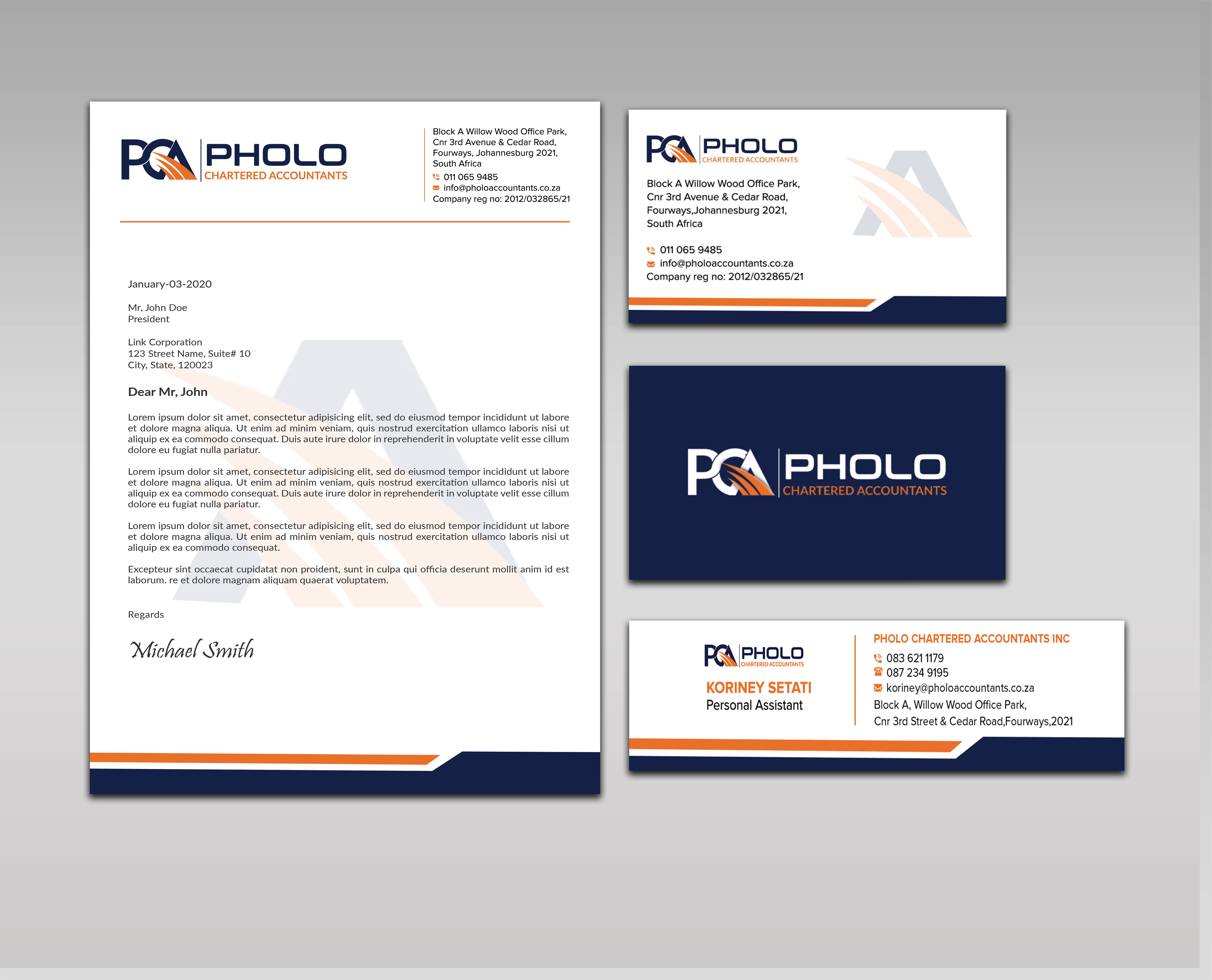 Elegant, Playful Stationery Design for a Company by sadikul islam | Design #28250517