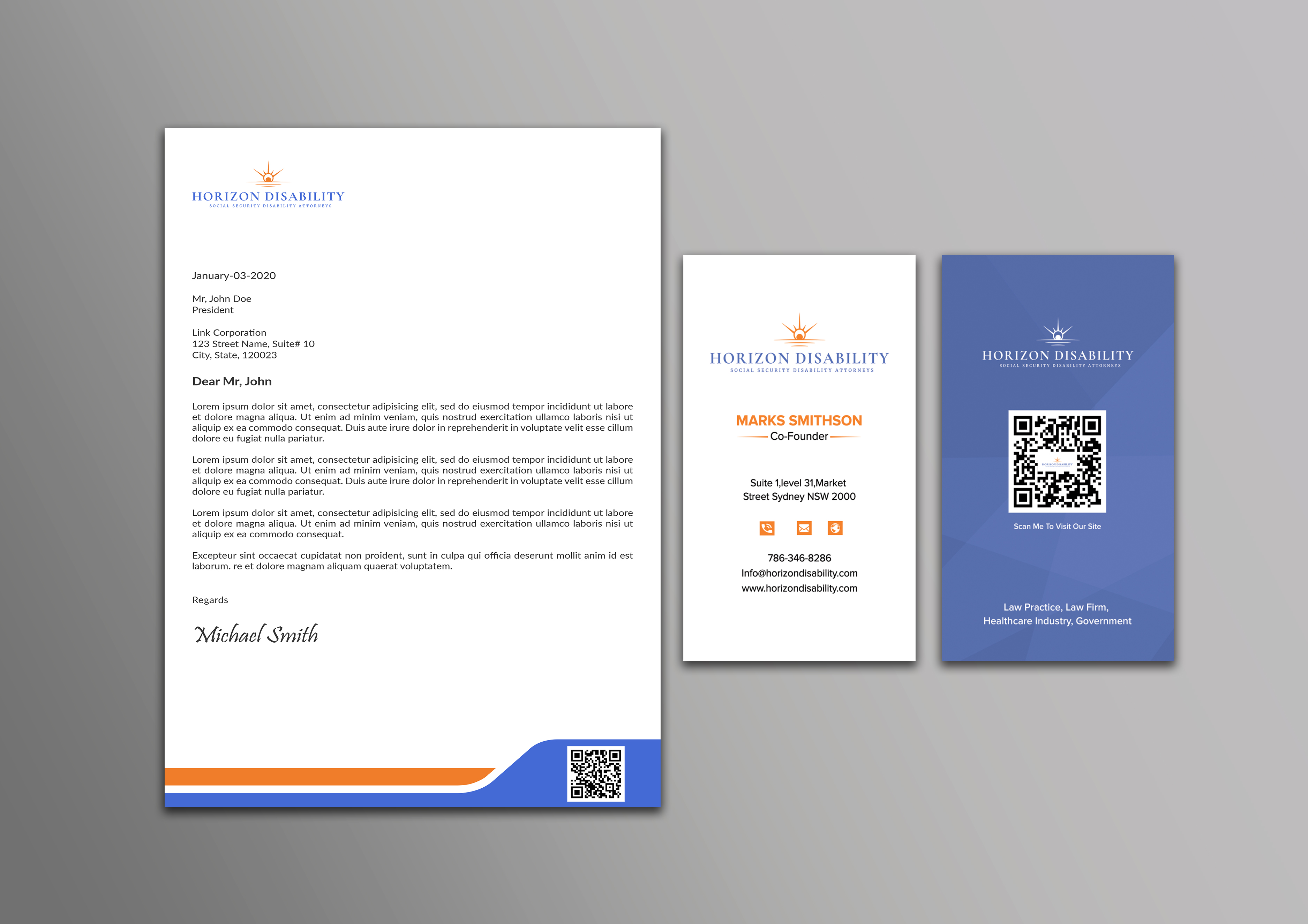 Elegant, Serious, Law Practice, Law Firm, Healthcare Industry, Government Letterhead Design for ...