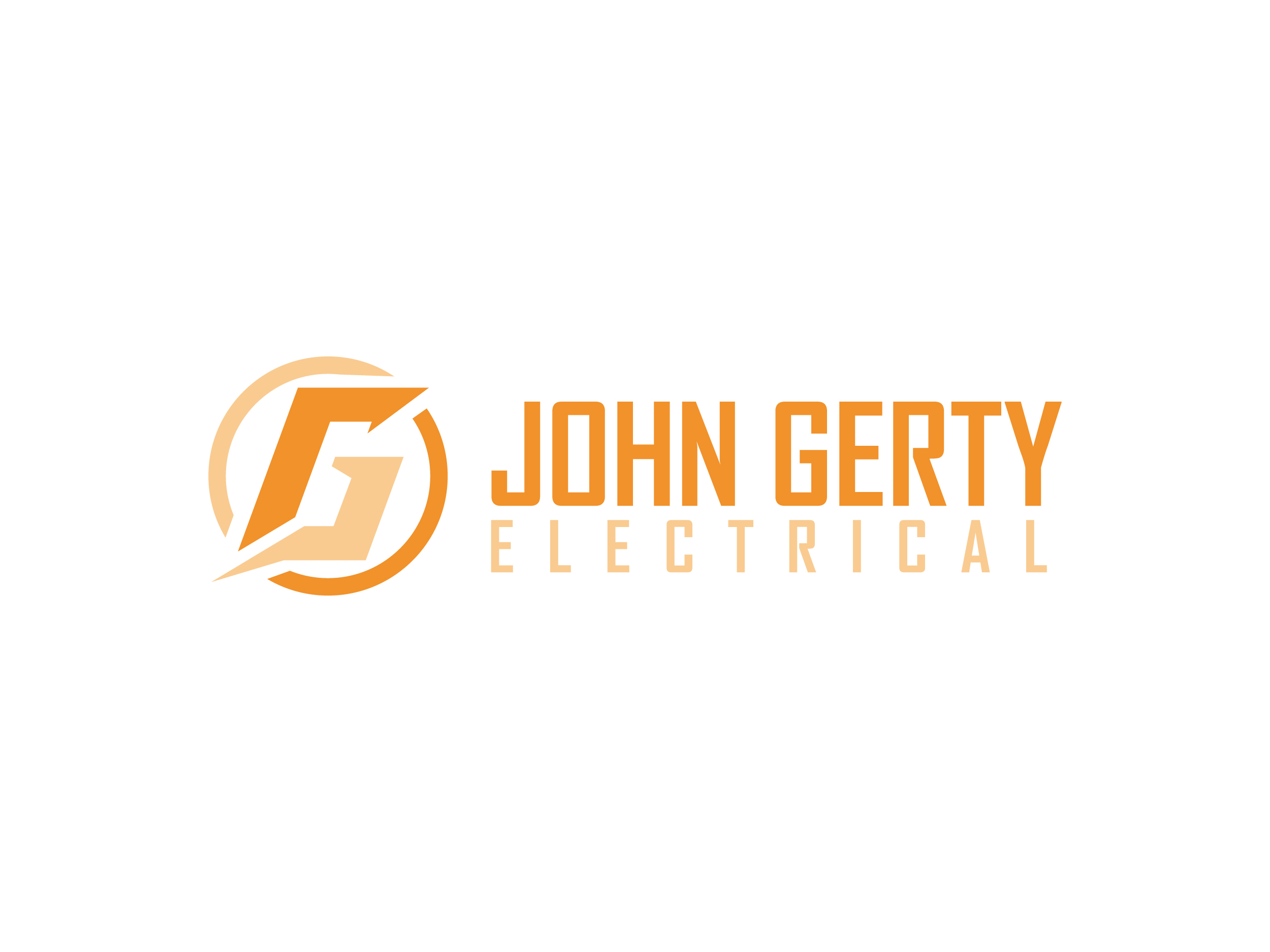 Modern, Professional, Trades, electrician Logo Design for J g ...