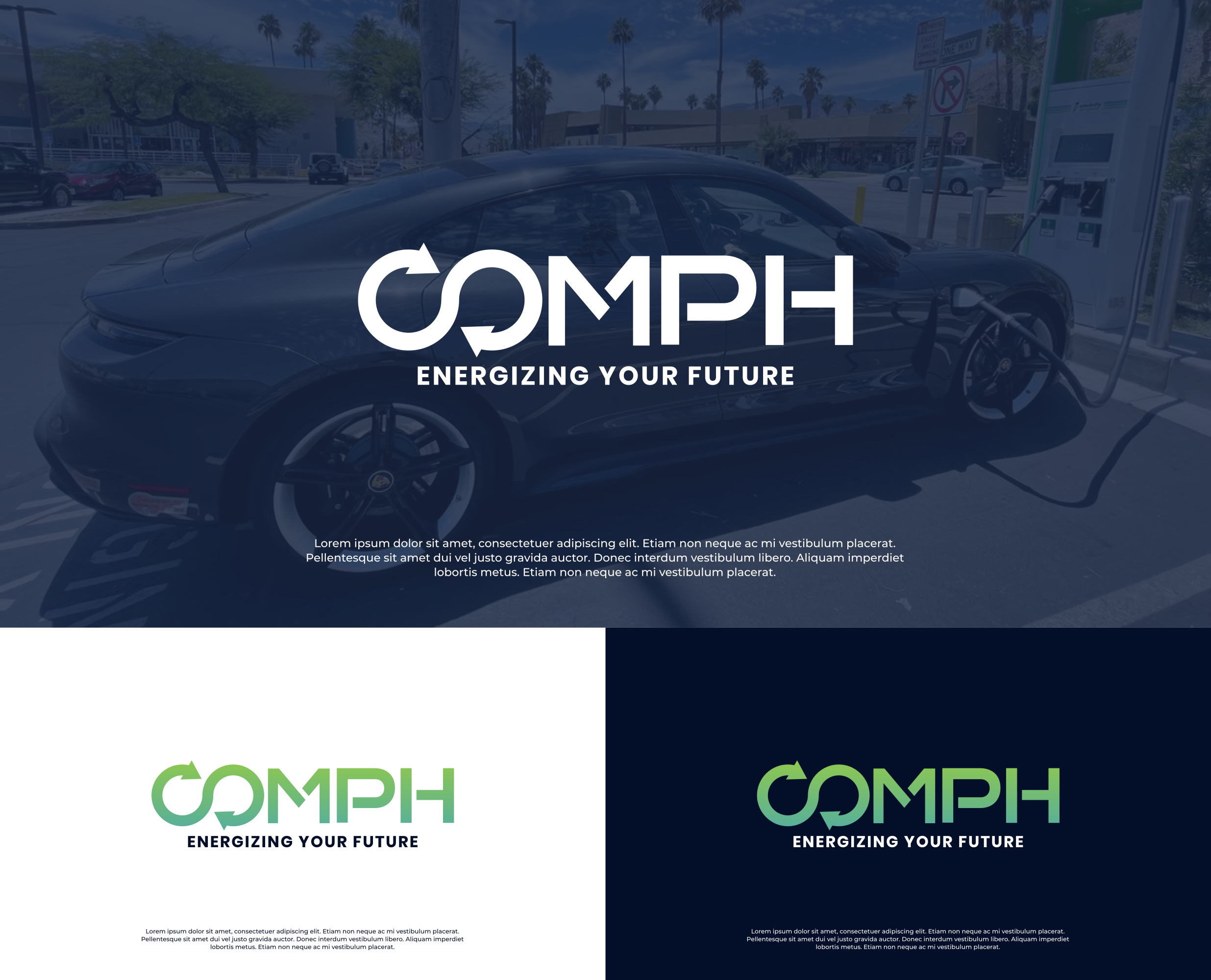 Bold, Modern, Renewable Energy Electric Vehicle Charging Logo Design ...