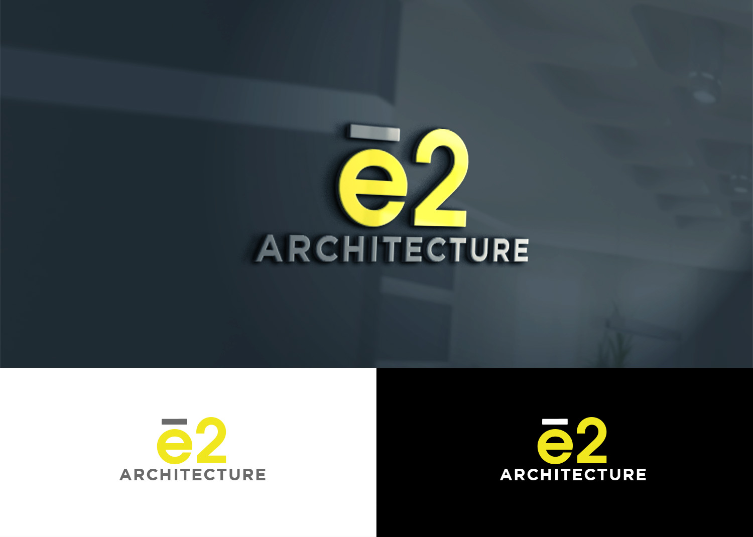 Serious, Modern, Architecture / Design Logo Design for e2 Architecture ...
