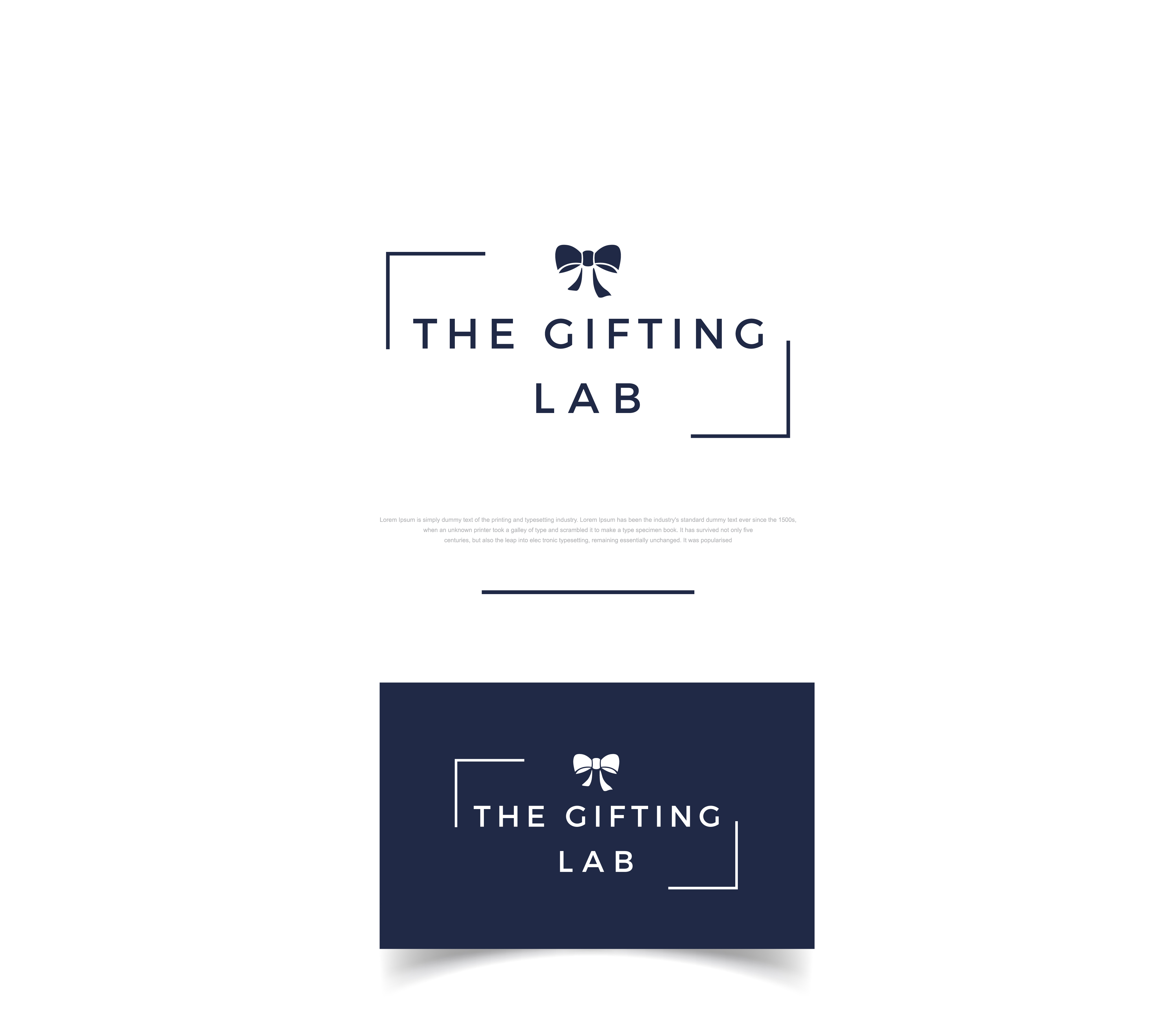 Elegant, Playful, Gifting Logo Design for THE GIFTING LAB by RKsharma ...