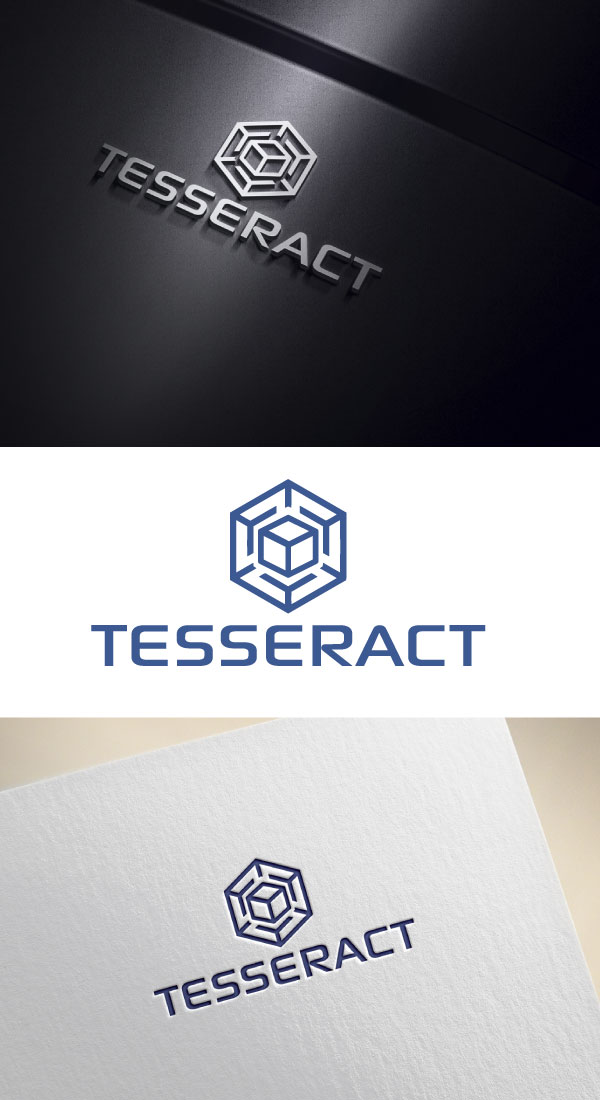 Professional, Elegant Logo Design for Tesseract Cyber by aishwarya ...