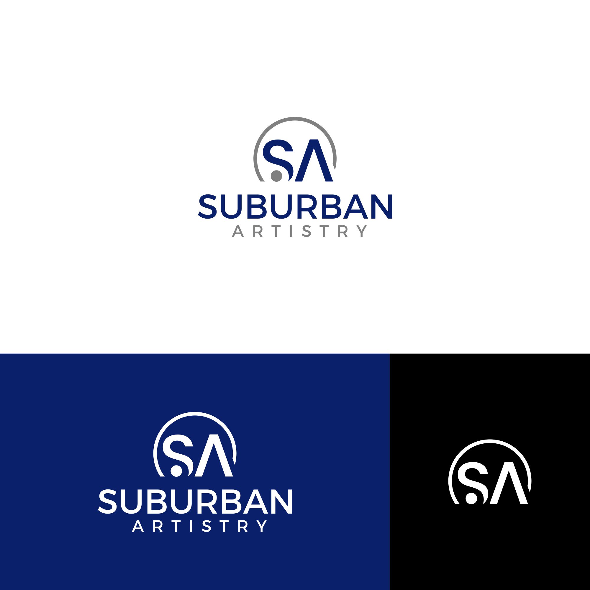 Logo Design for SA, Suburban Artistry by Apple Dsigner | Design #28306767