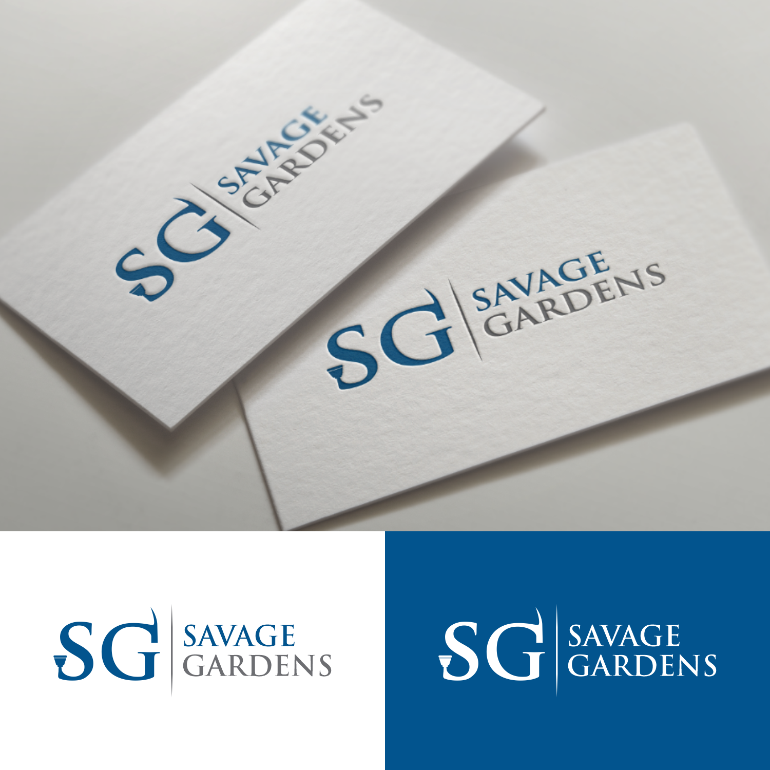 Professional, Masculine, Structural landscaping Logo Design for Savage ...