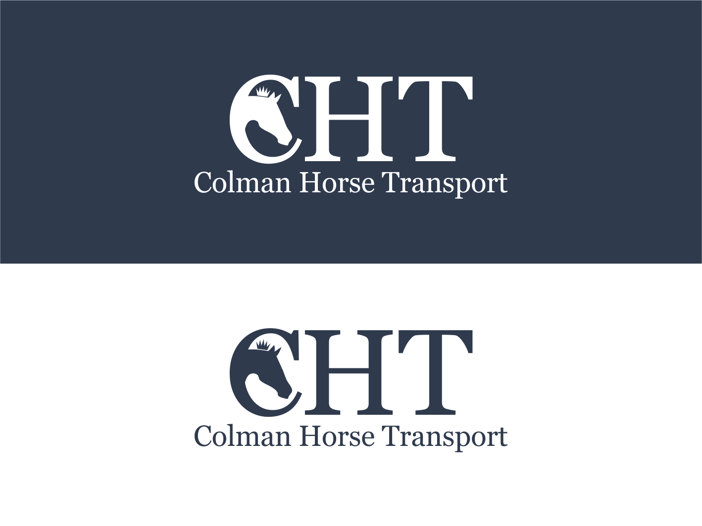 Elegant, Playful Logo Design for CHT Colman Horse Transport by ...