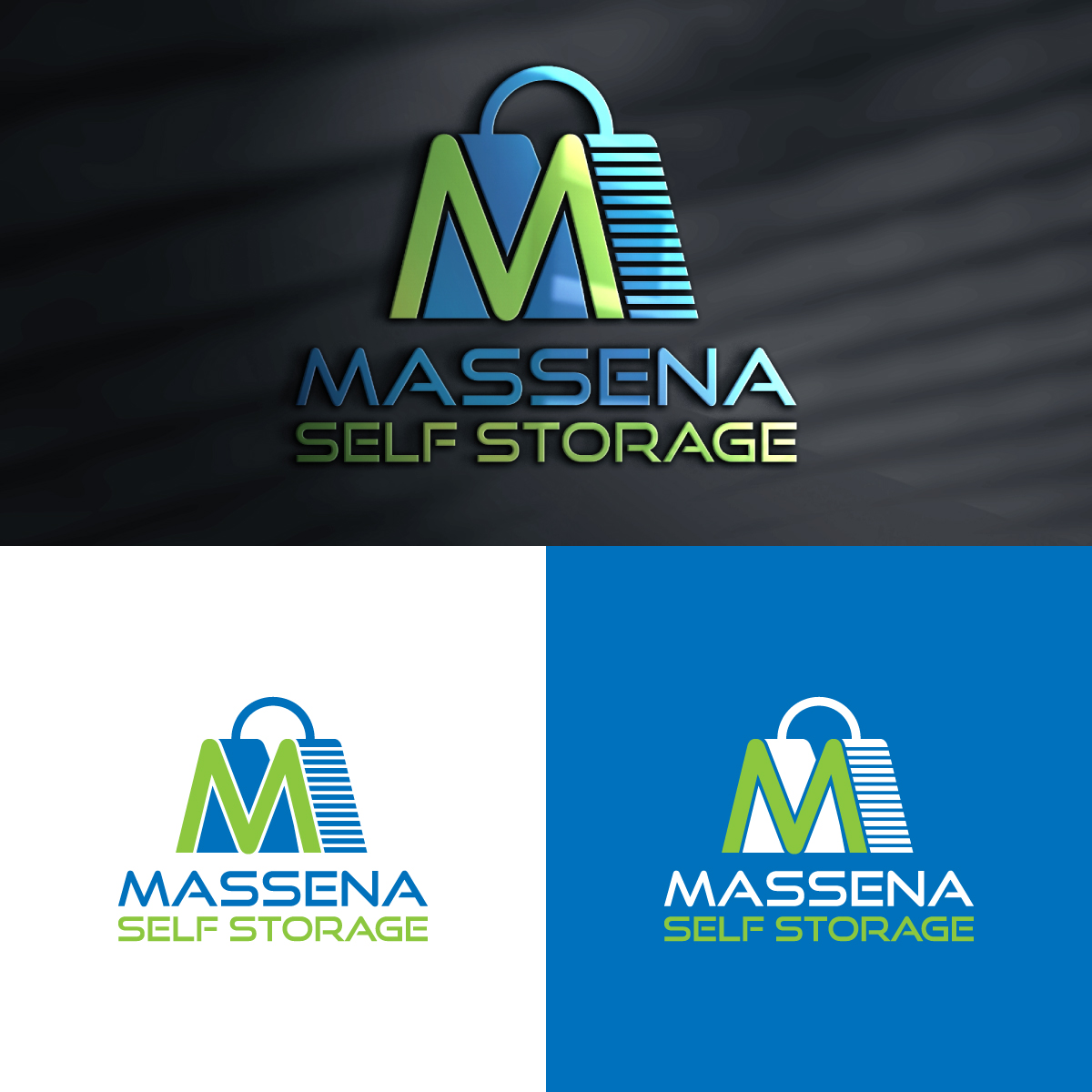 Logo Design for Massena Self Storage by ACK Design | Design #28283770