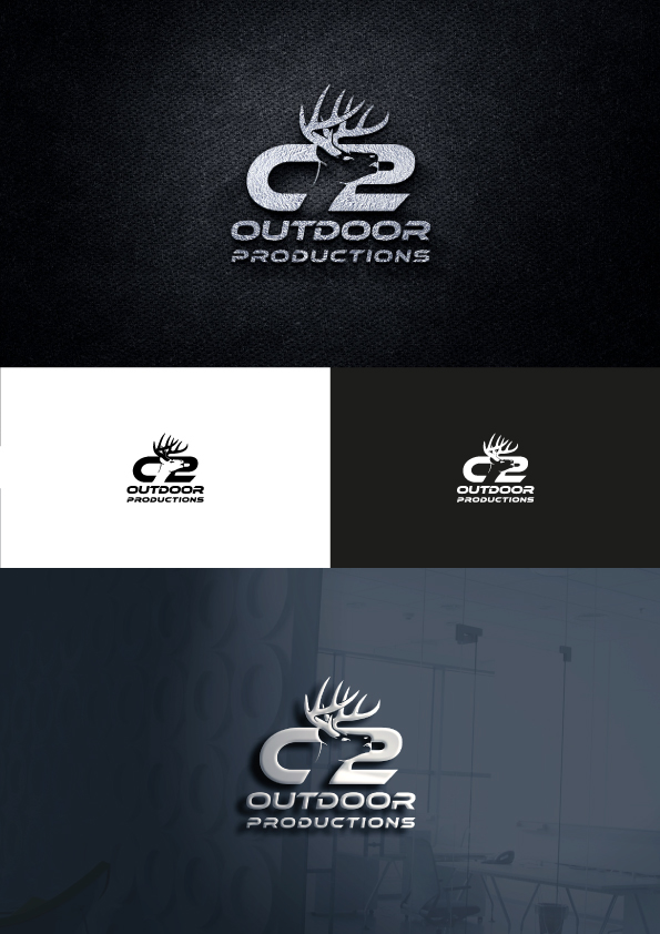 Logo Design for C2 (C squared) Outdoor Productions by DesIcon | Design ...