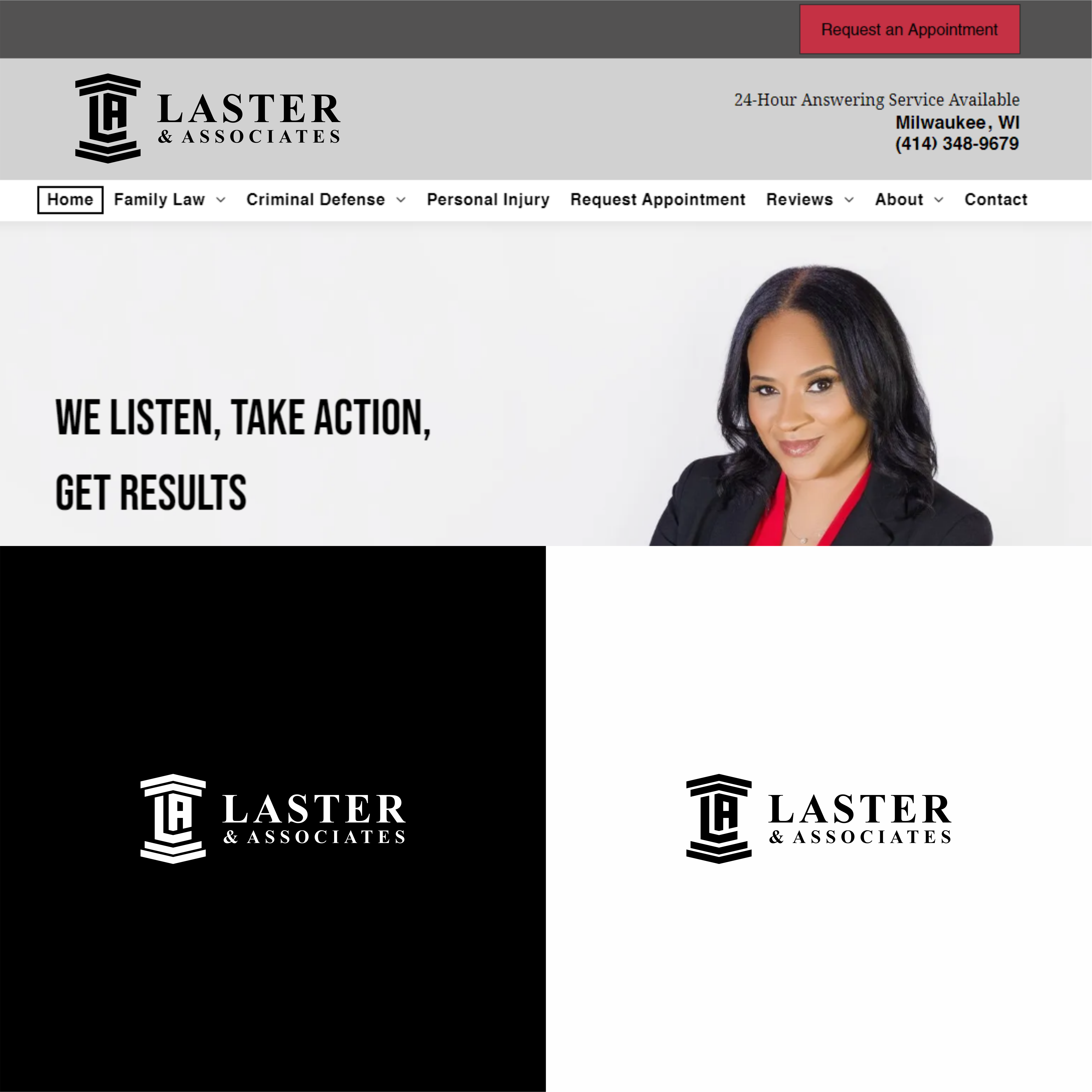 Elegant, Playful Logo Design for Laster and Associates so something ...