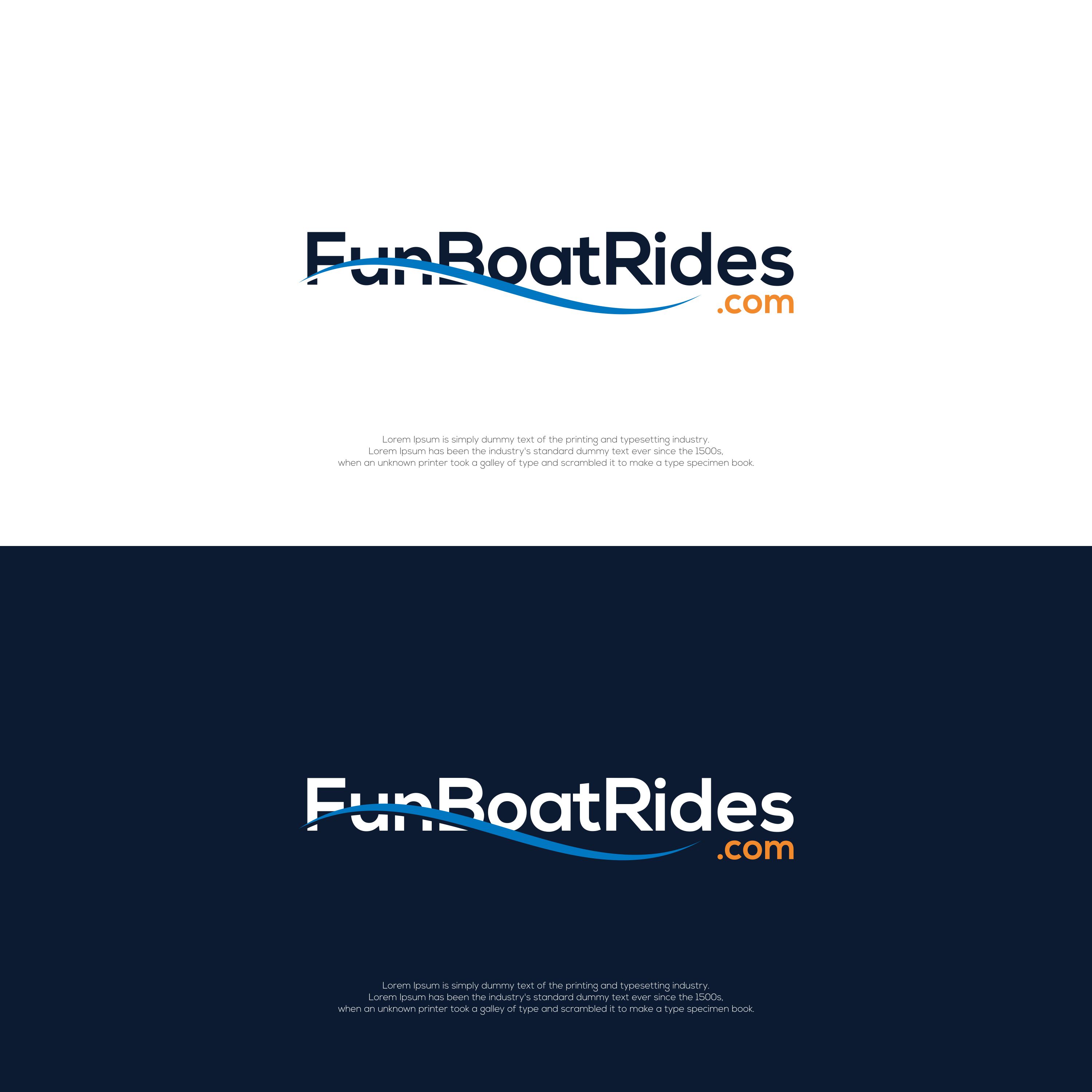 Bold, Playful Logo Design for FunBoatRides.com by wiwi design | Design ...
