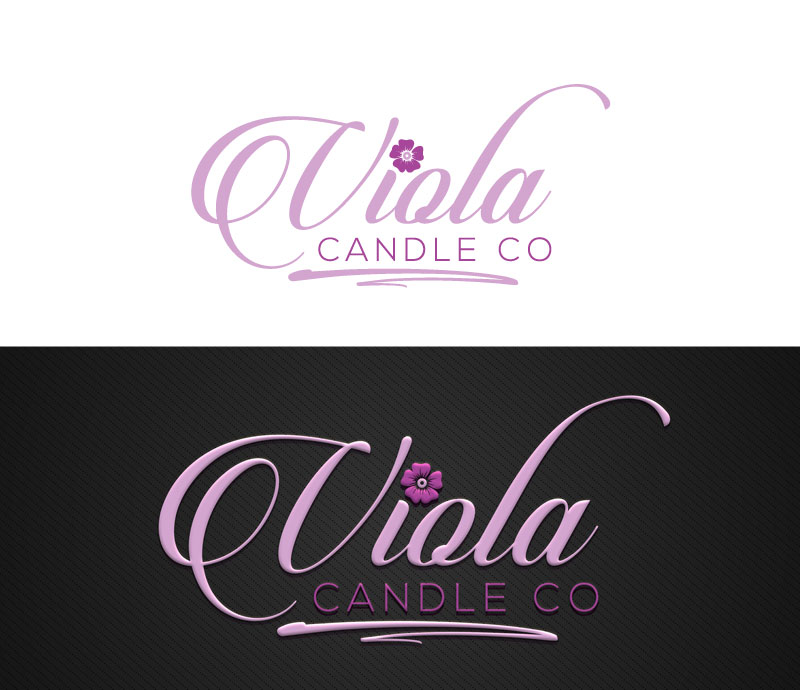 Bold, Traditional, Candle Maker Logo Design for Viola Candle Co by Pro ...