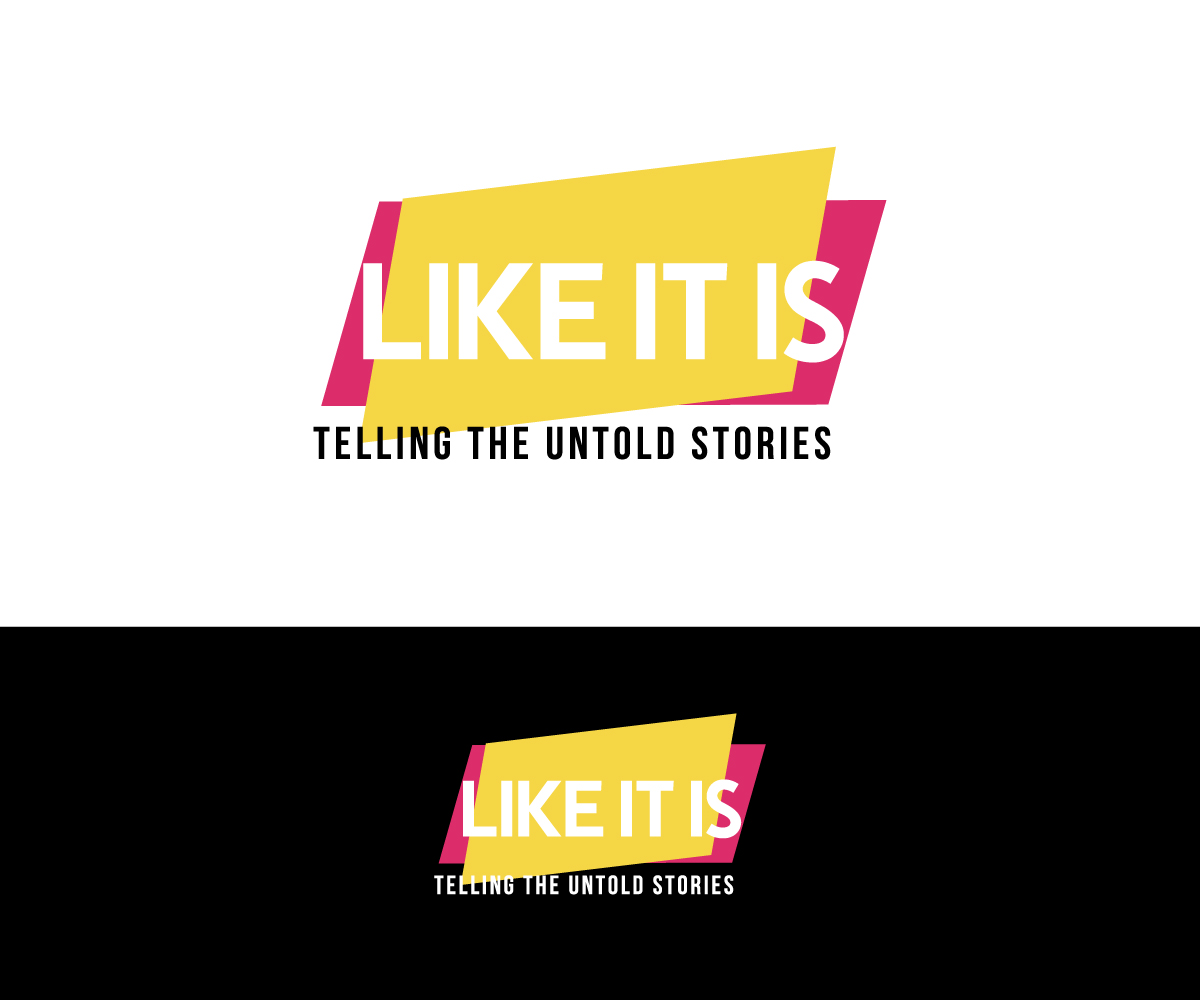 Bold, Modern Logo Design for Like It Is (with a tagline of... telling ...
