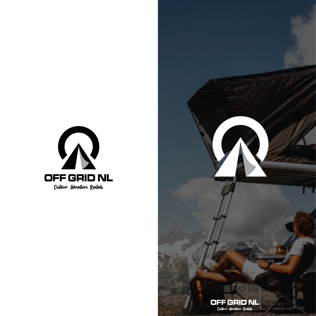 Logo Design for Off Grid NL - Outdoor Adventure Rentals by tyaz 2 ...