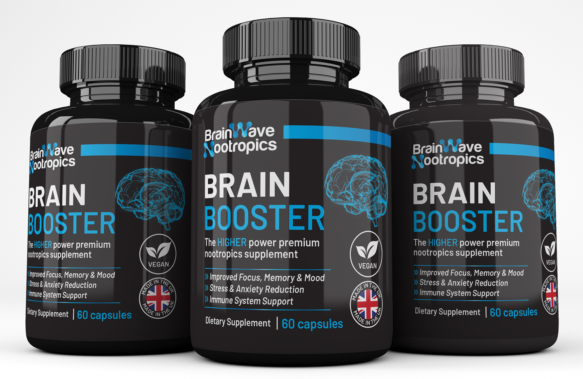 Elegant, Playful Label Design for Brainwave Nootropics by ...
