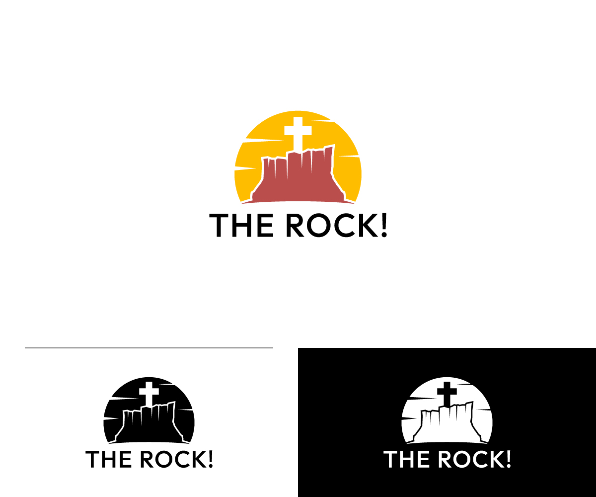 Logo Design for The Rock! by WahyuHMD | Design #28311421